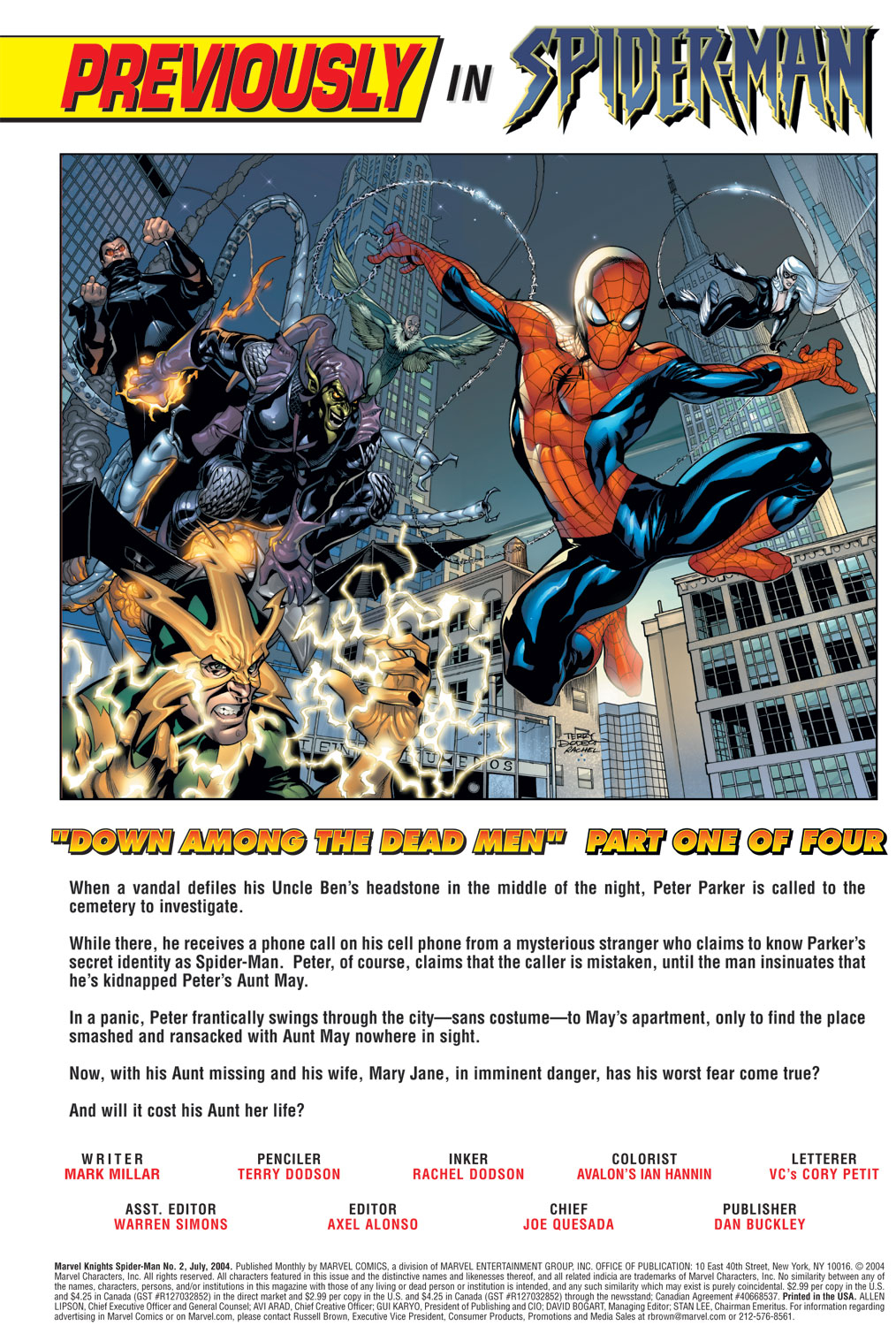 Read online Marvel Knights Spider-Man (2004) comic - Issue #2