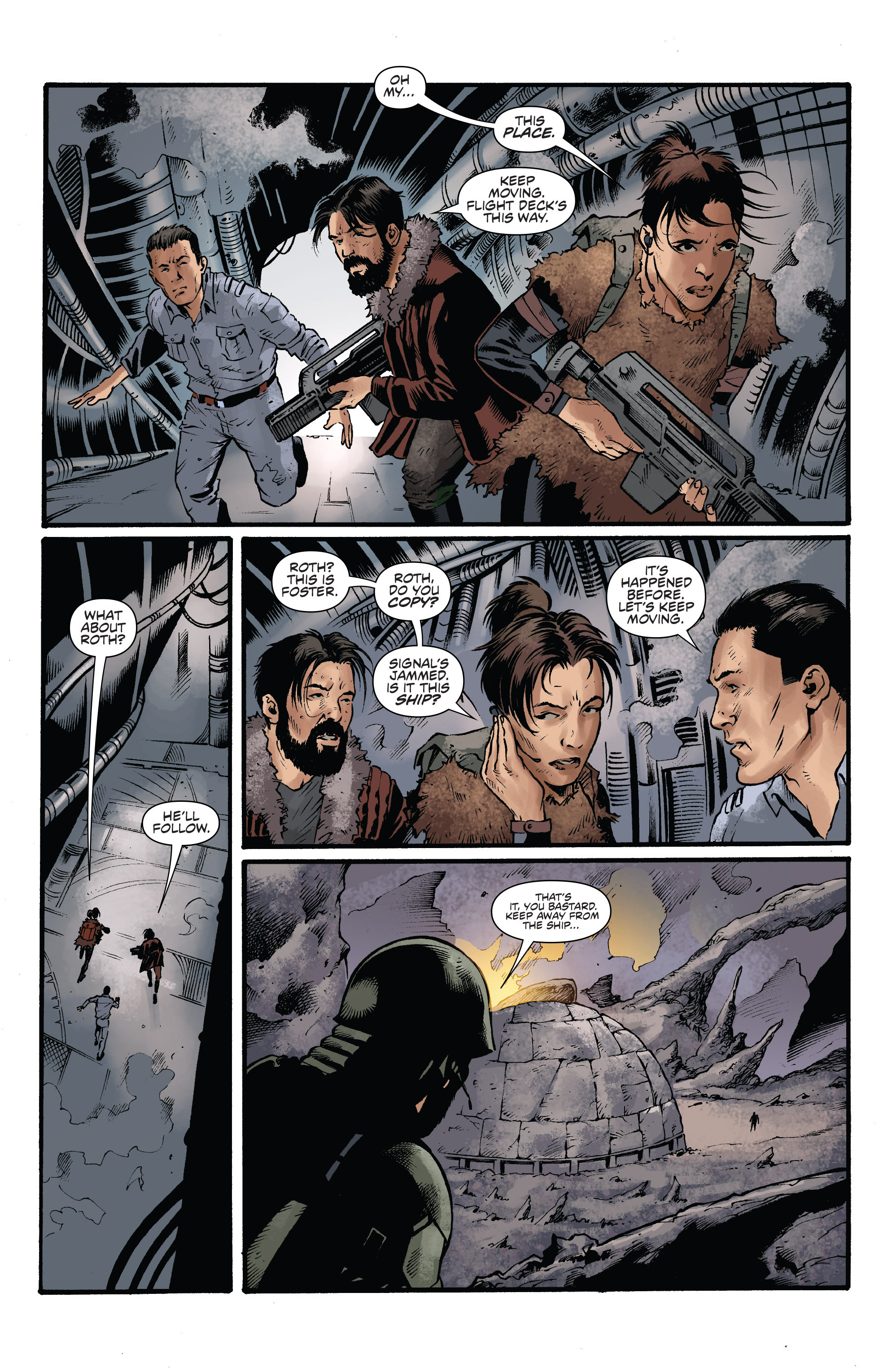 Read online Prometheus: Life and Death comic - Issue #4