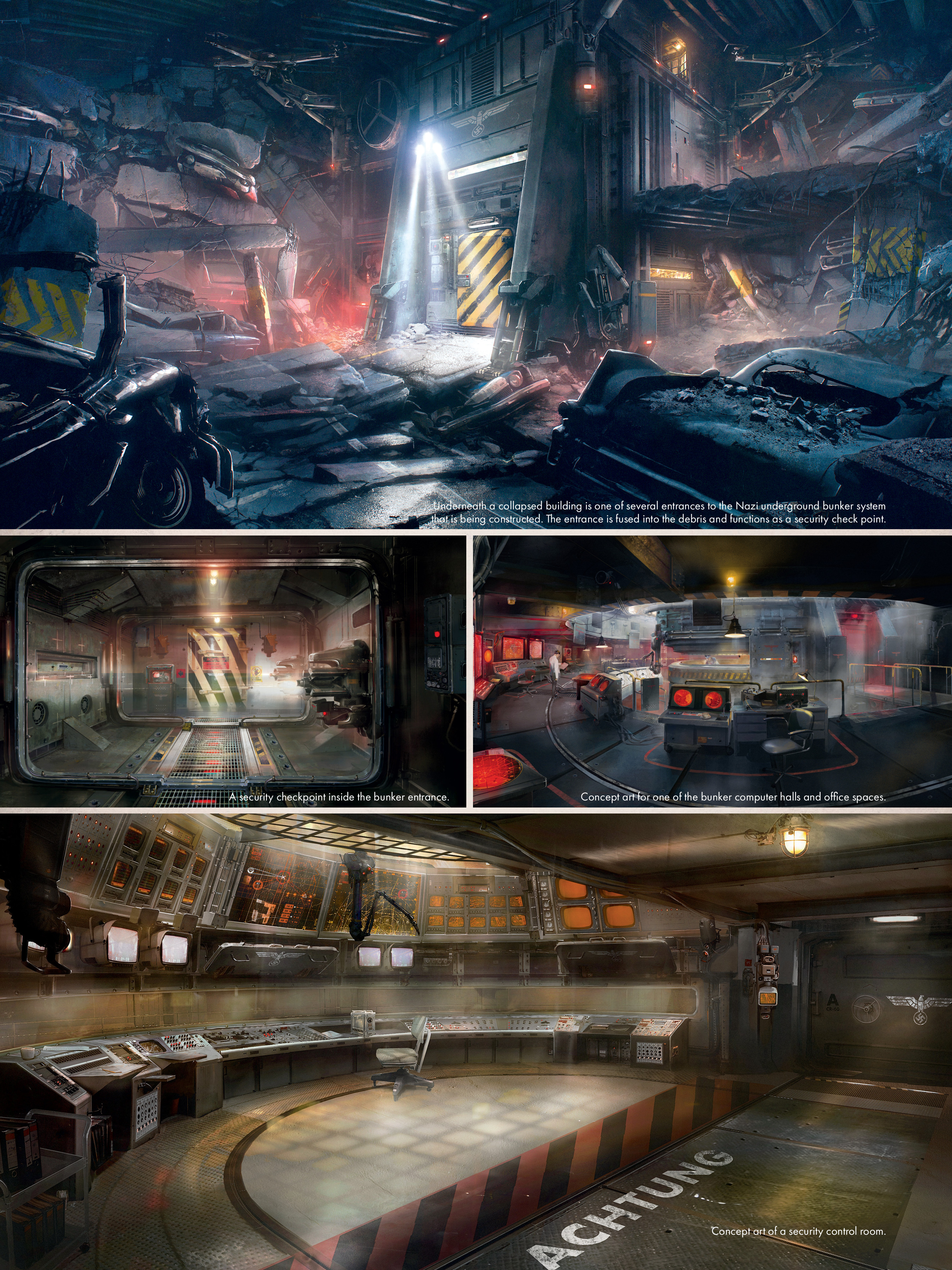 Read online The Art of Wolfenstein II: The New Colossus comic - Issue ...