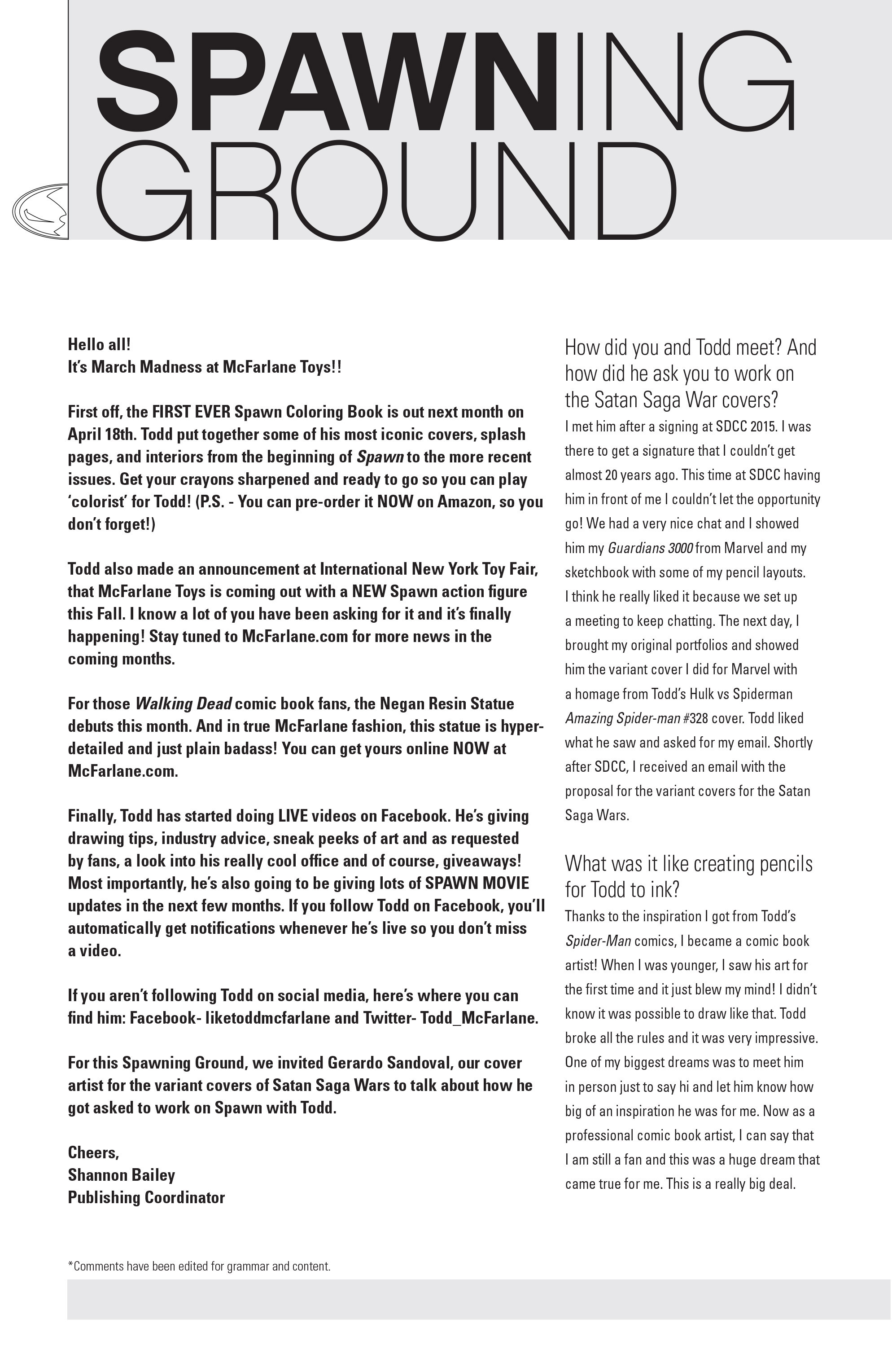 Read online Spawn comic - Issue #262