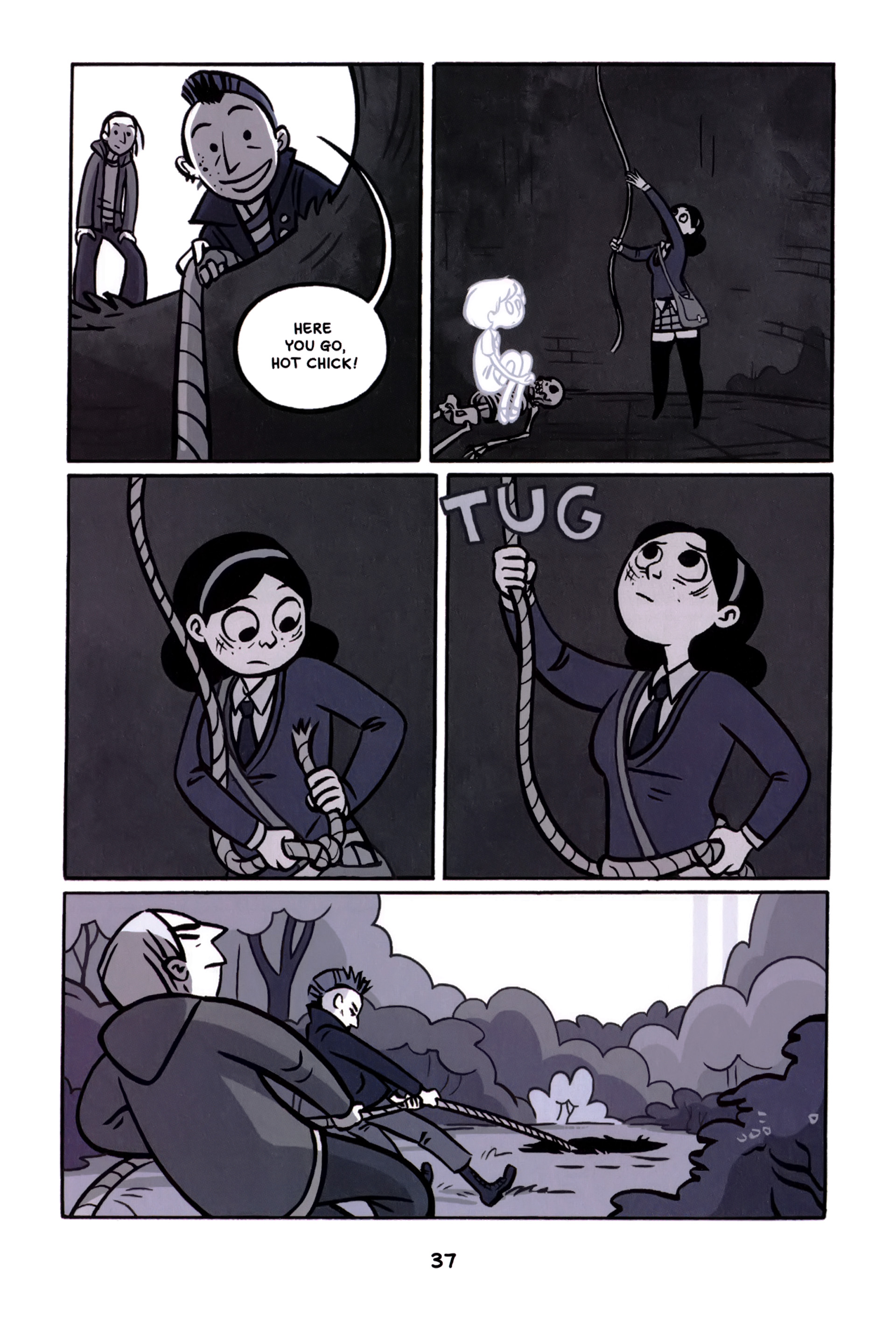 Read online Anya's Ghost comic - Issue #1