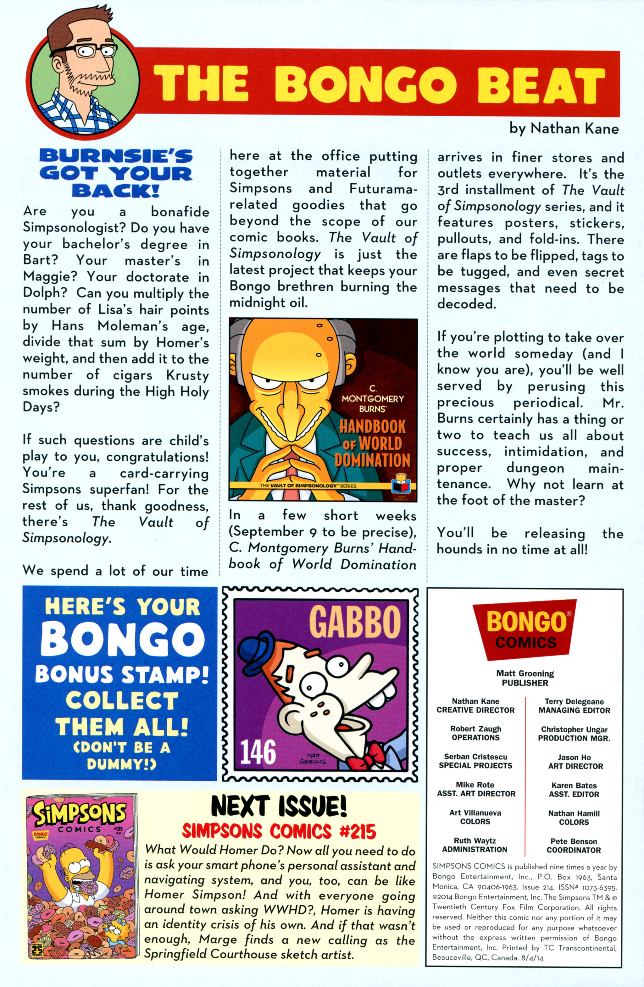 Read online Simpsons Comics comic - Issue #214