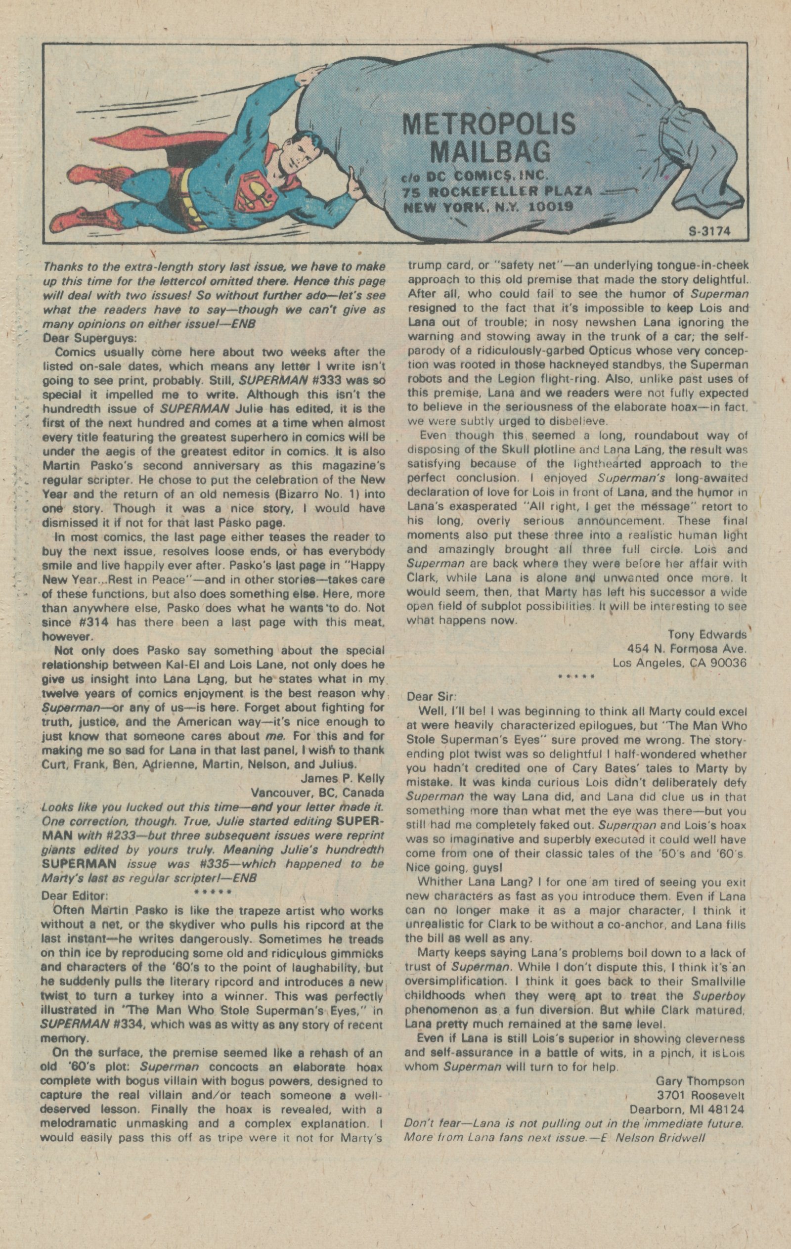 Read online Superman (1939) comic - Issue #339