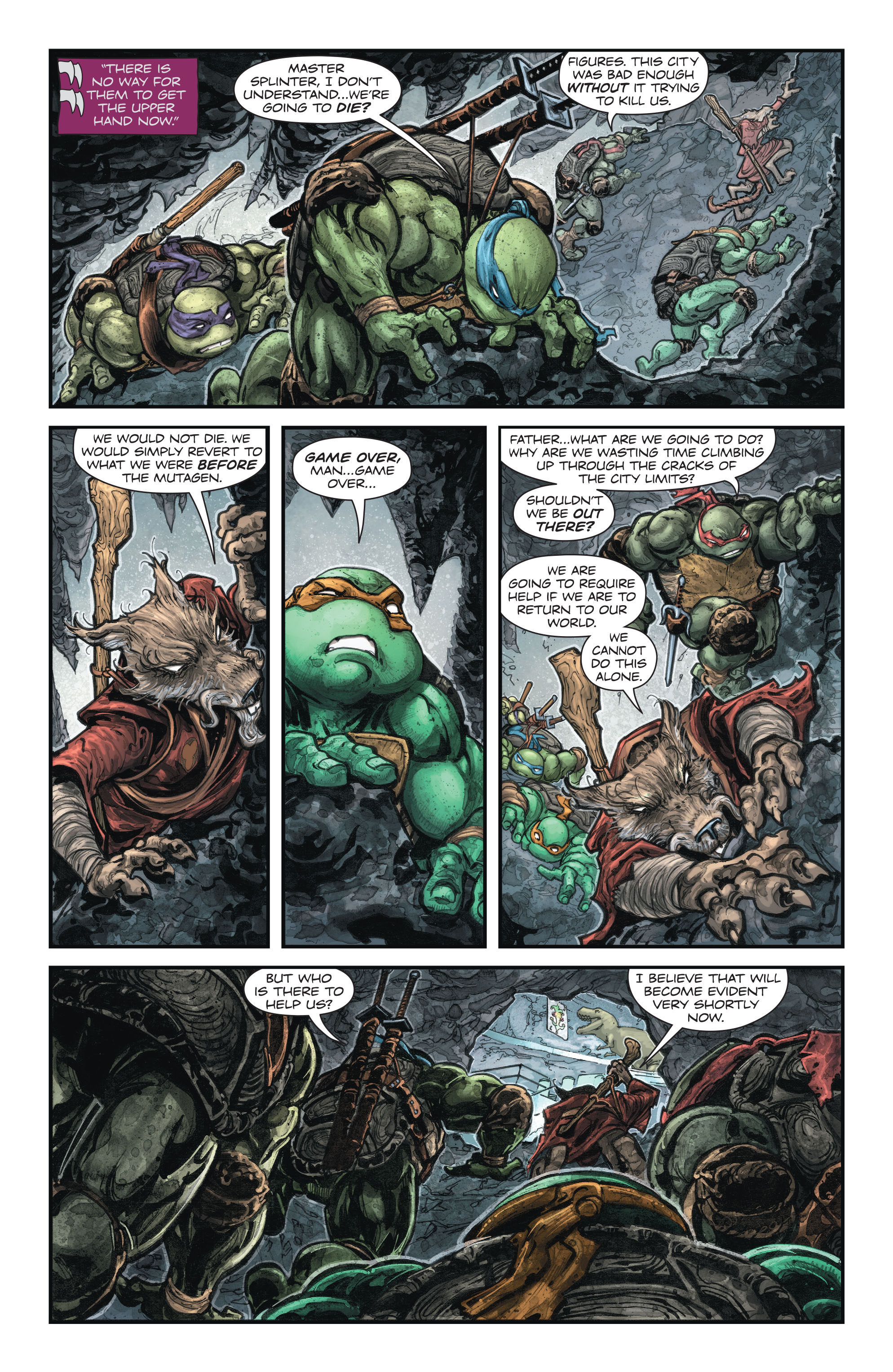 Read online Batman/Teenage Mutant Ninja Turtles comic - Issue #2