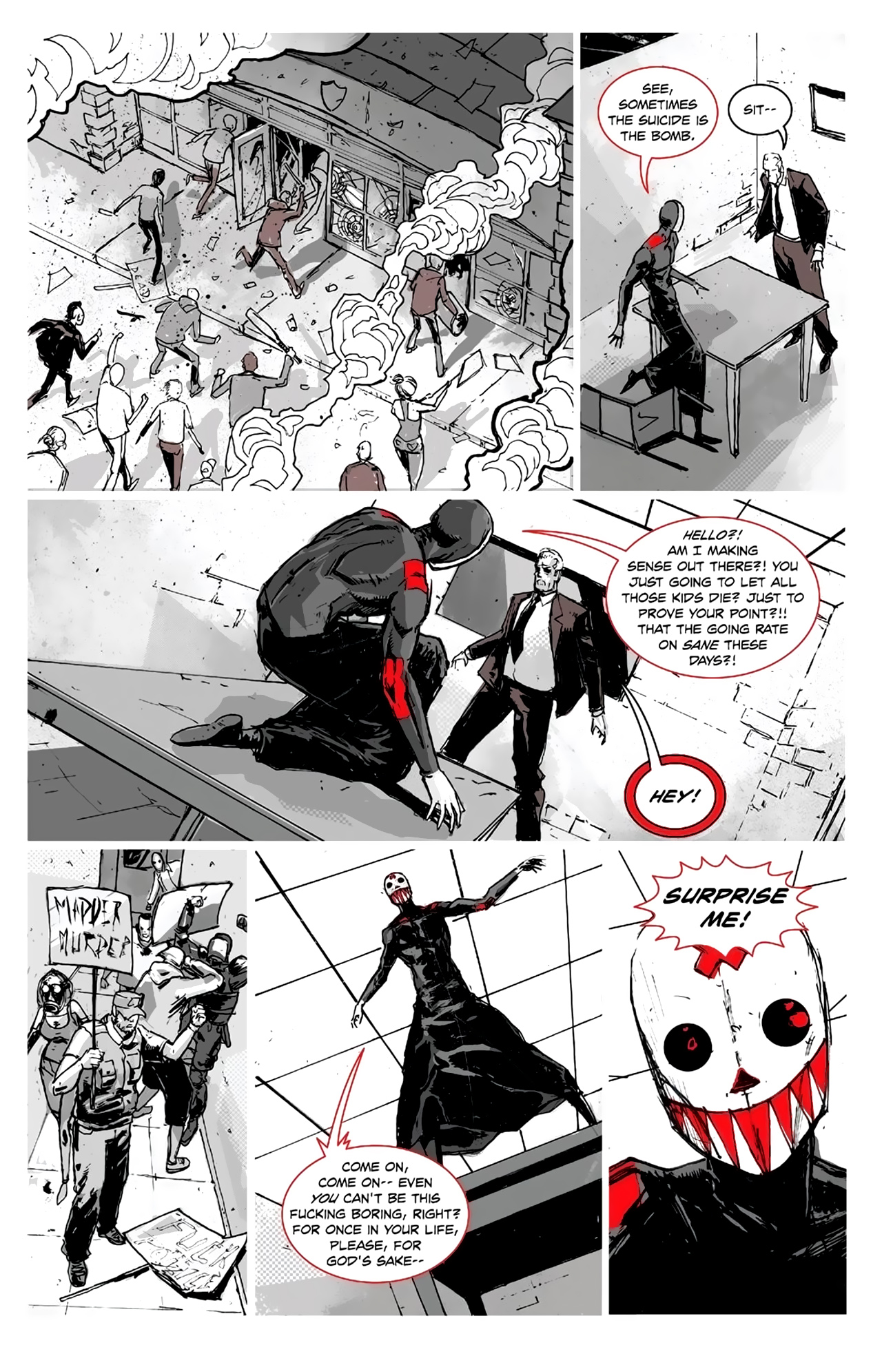 Read online Bedlam comic - Issue #1