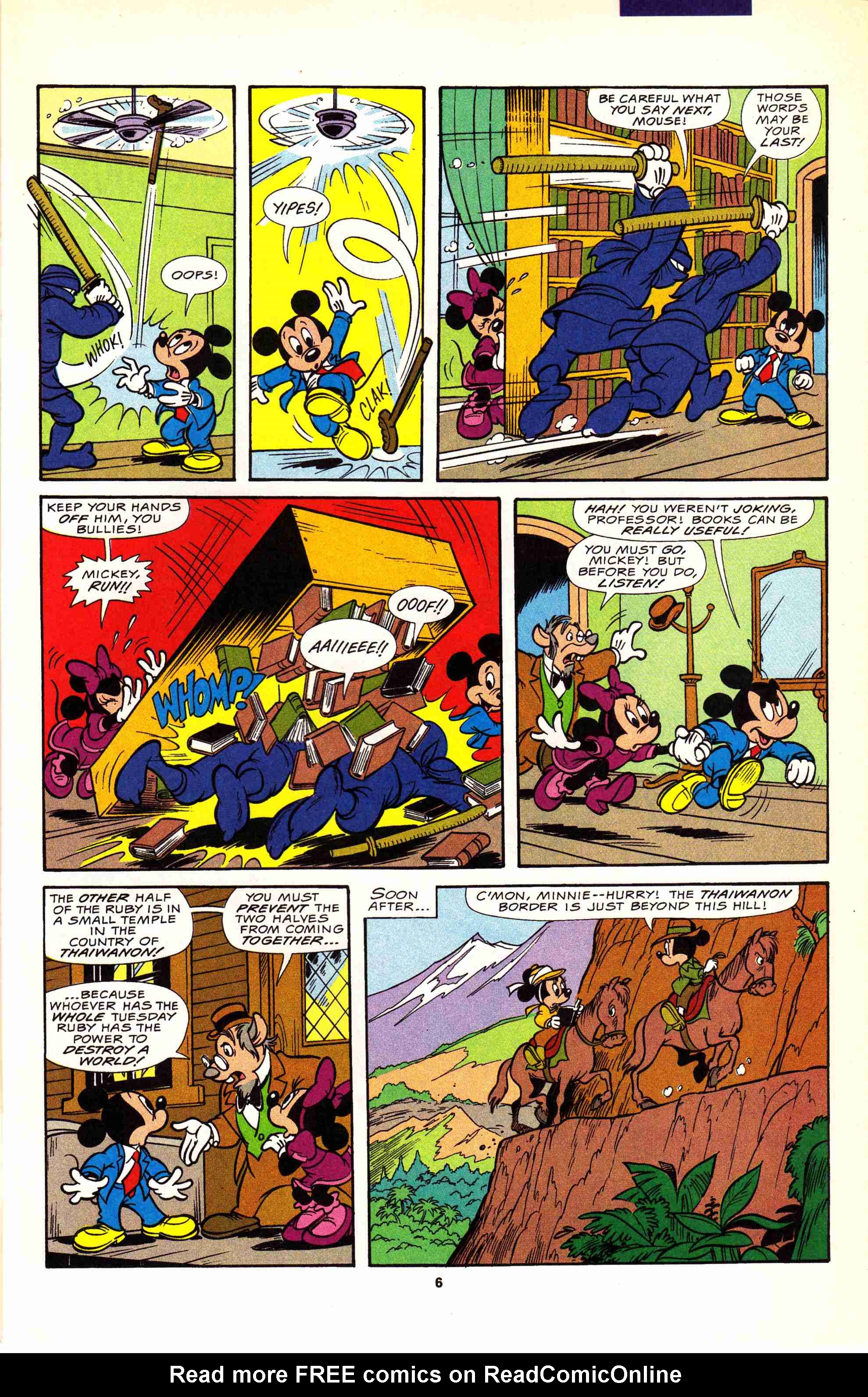 Read online Mickey Mouse Adventures comic - Issue #6