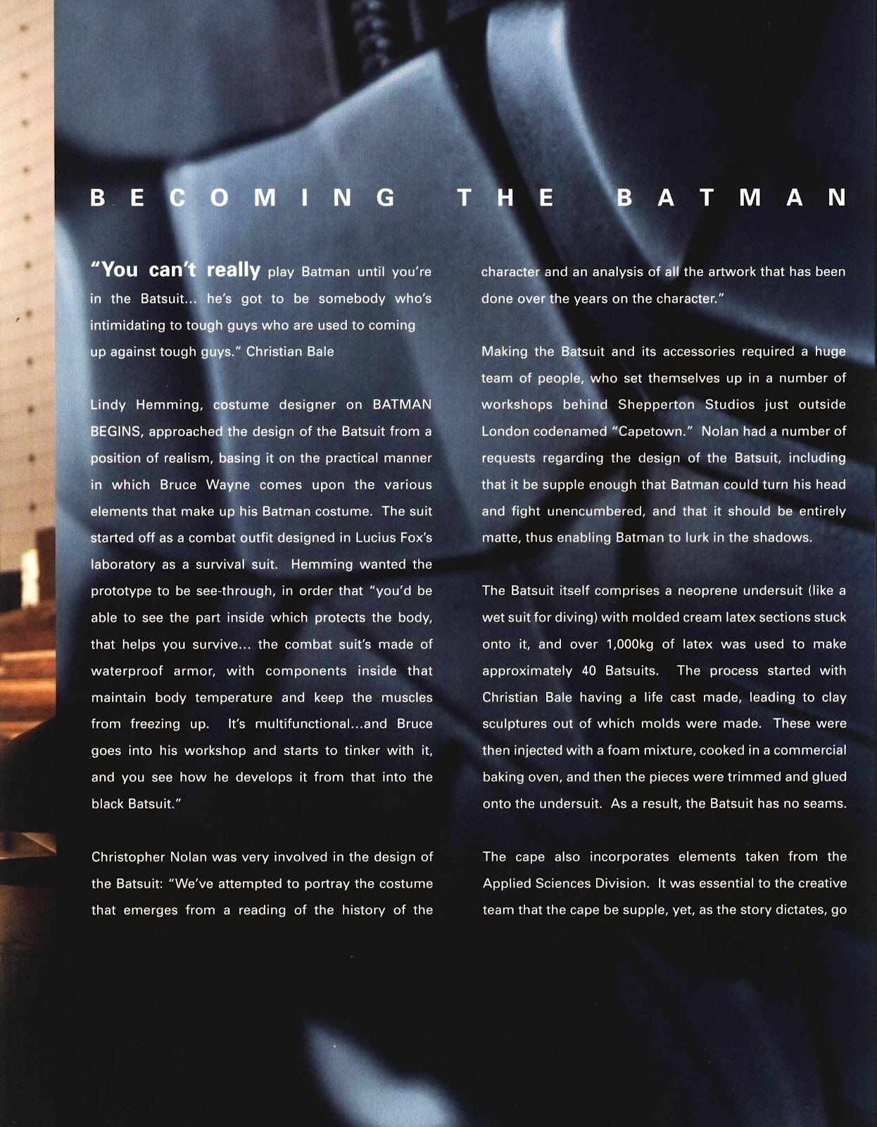 Read online Batman Begins: The Official Movie Guide comic - Issue # TPB ...