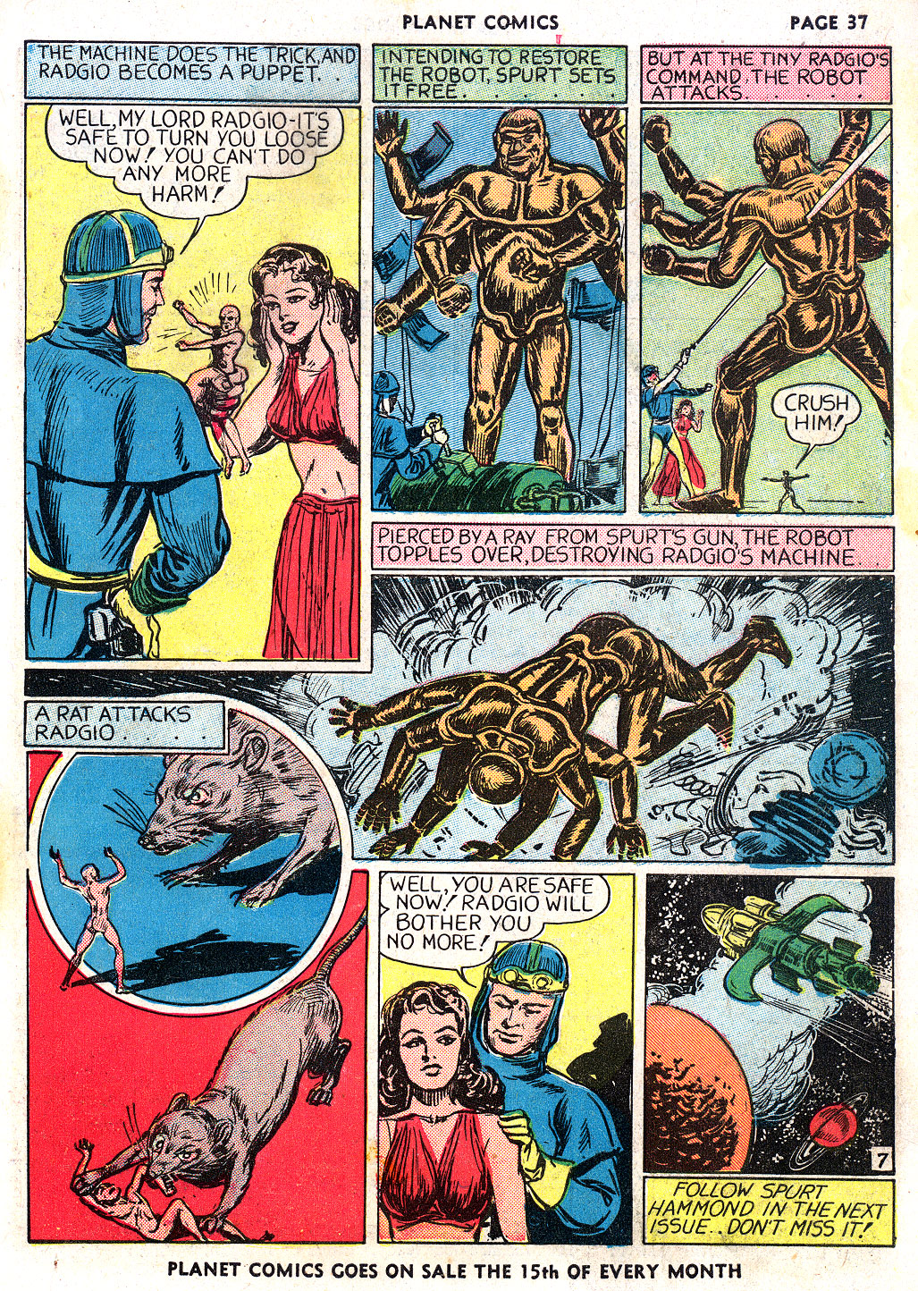 Planet Comics #03 | Read All Comics Online