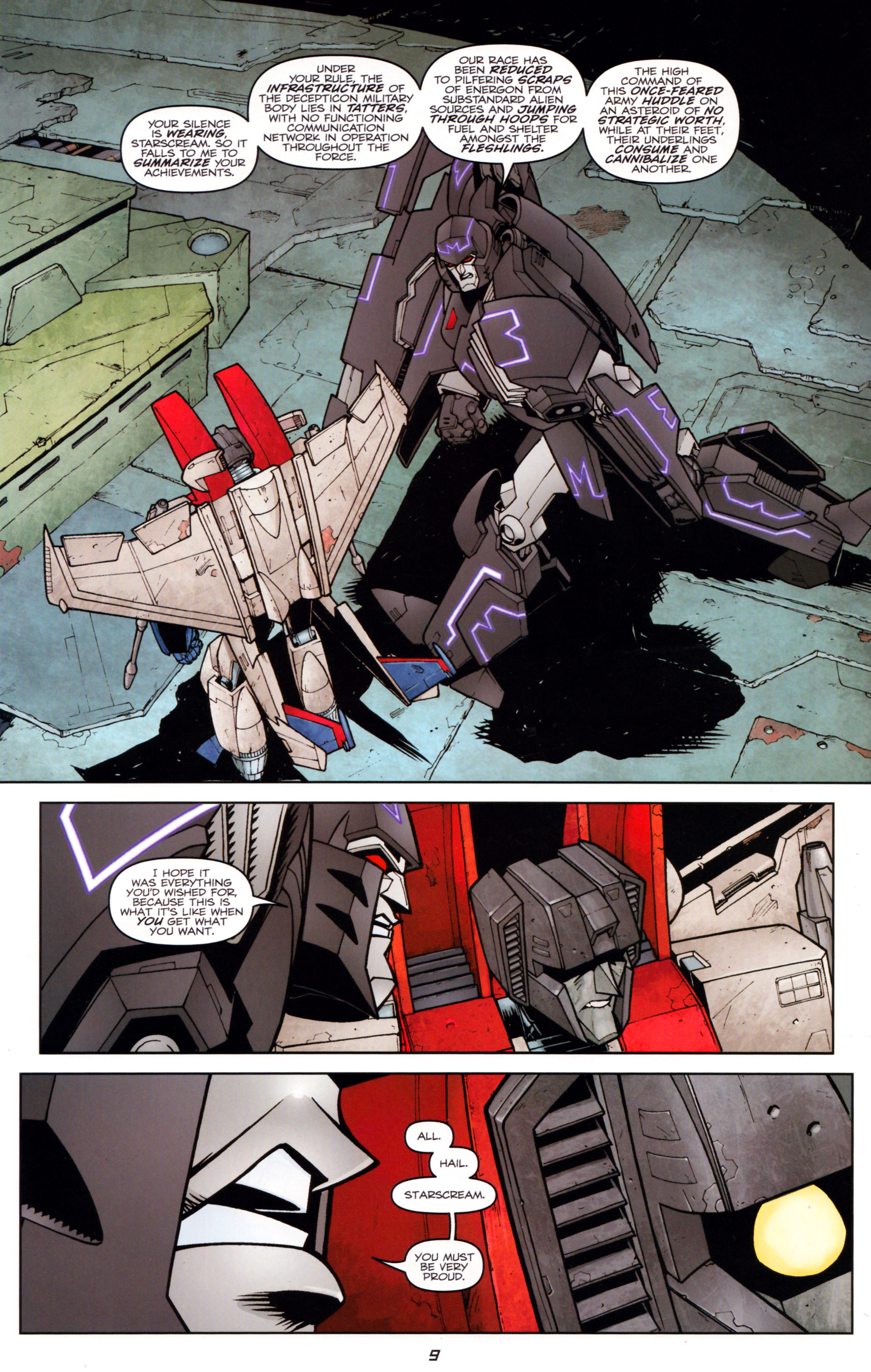 Read online The Transformers Spotlight: Megatron comic - Issue # Full