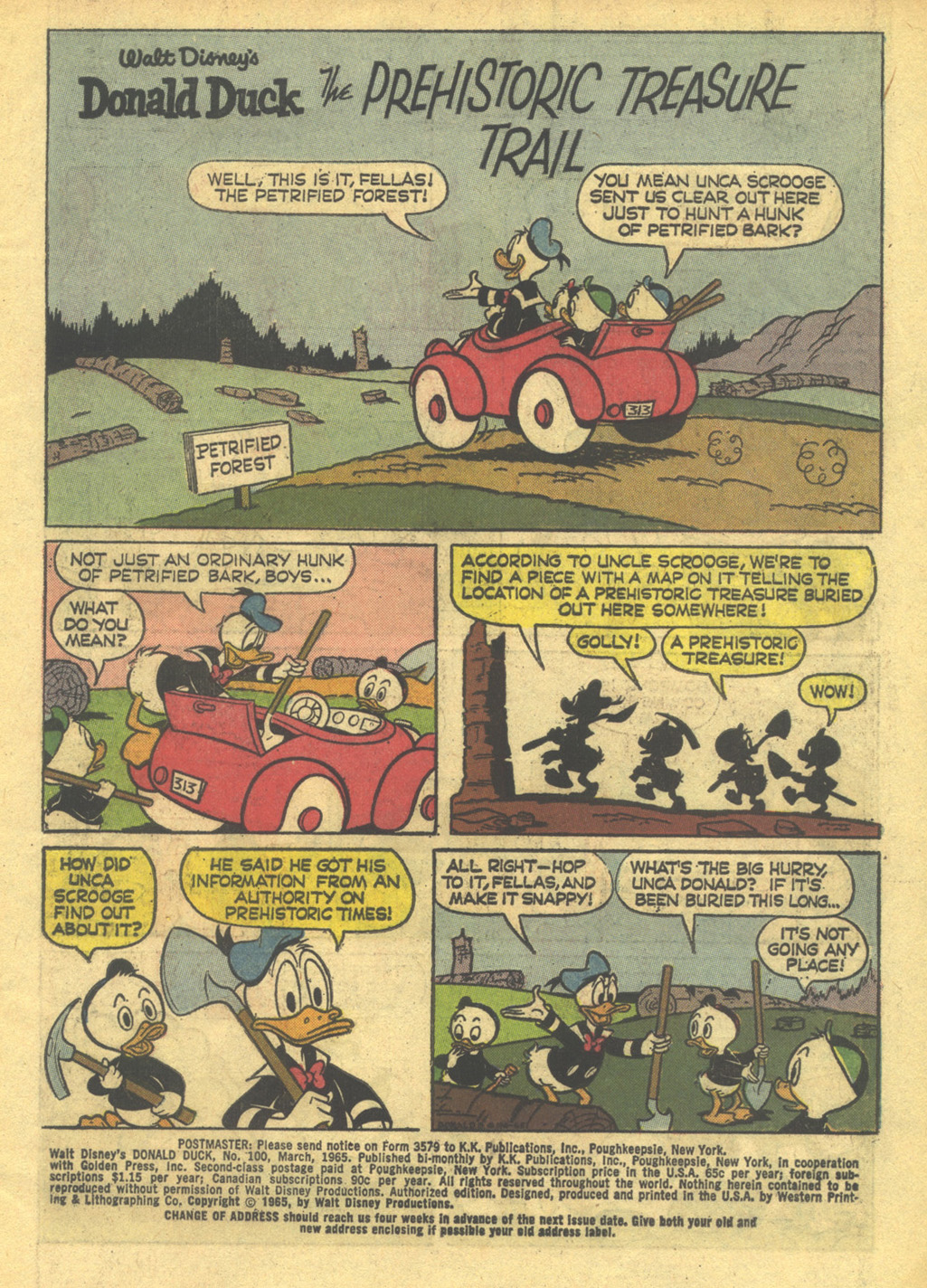 Read online Walt Disney's Donald Duck (1952) comic - Issue #100