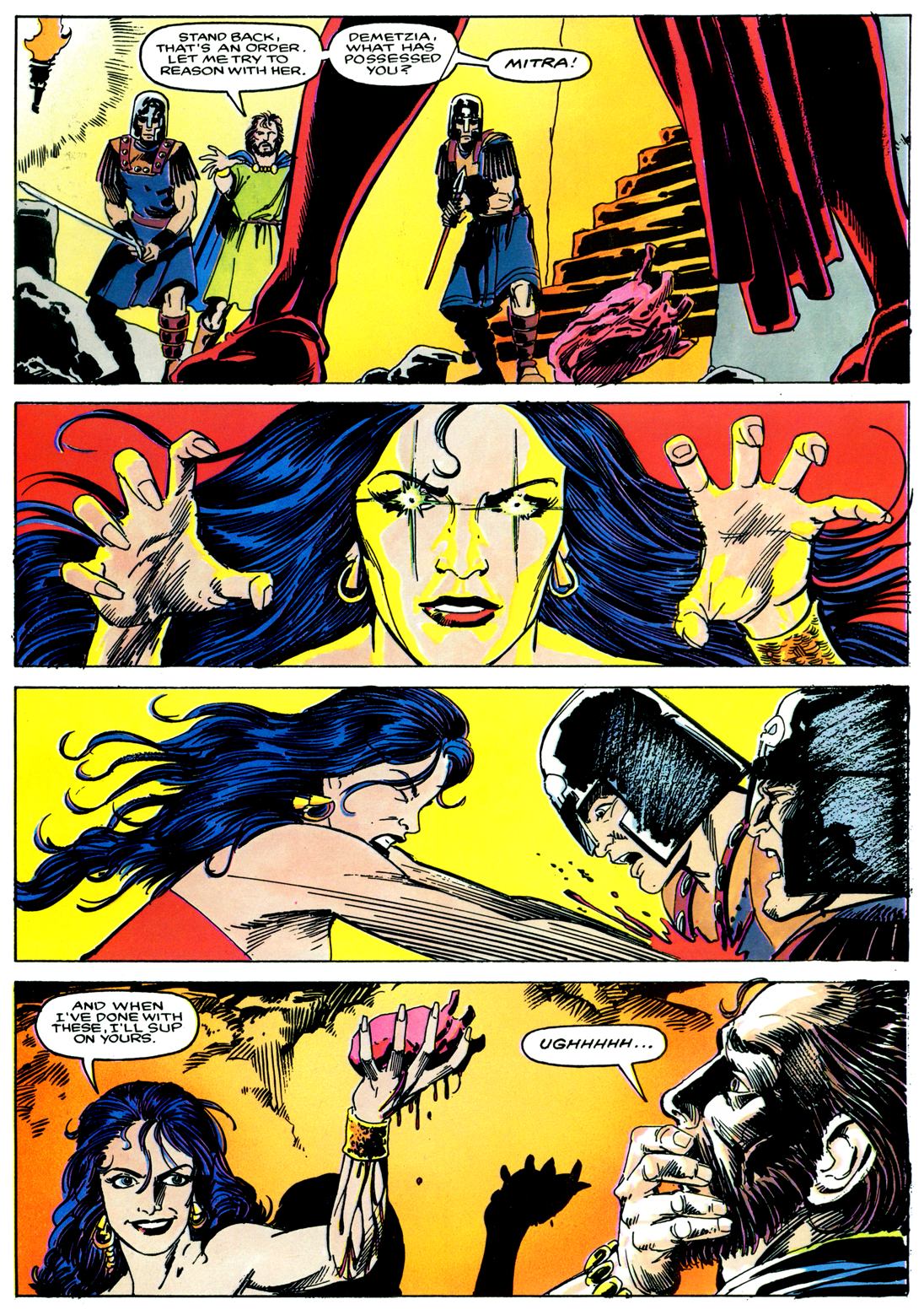 Read online Marvel Graphic Novel comic - Issue #19 - Conan - The Witch ...