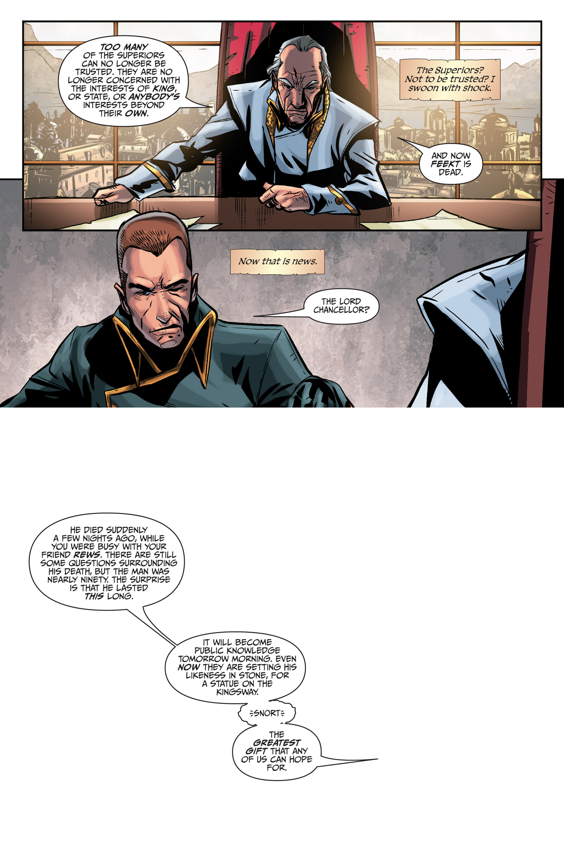 Read online The First Law: The Blade Itself comic - Issue #3