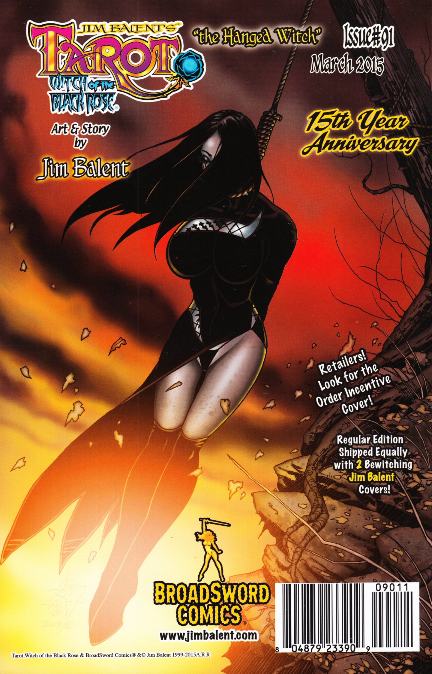 Read online Tarot: Witch of the Black Rose comic - Issue #90