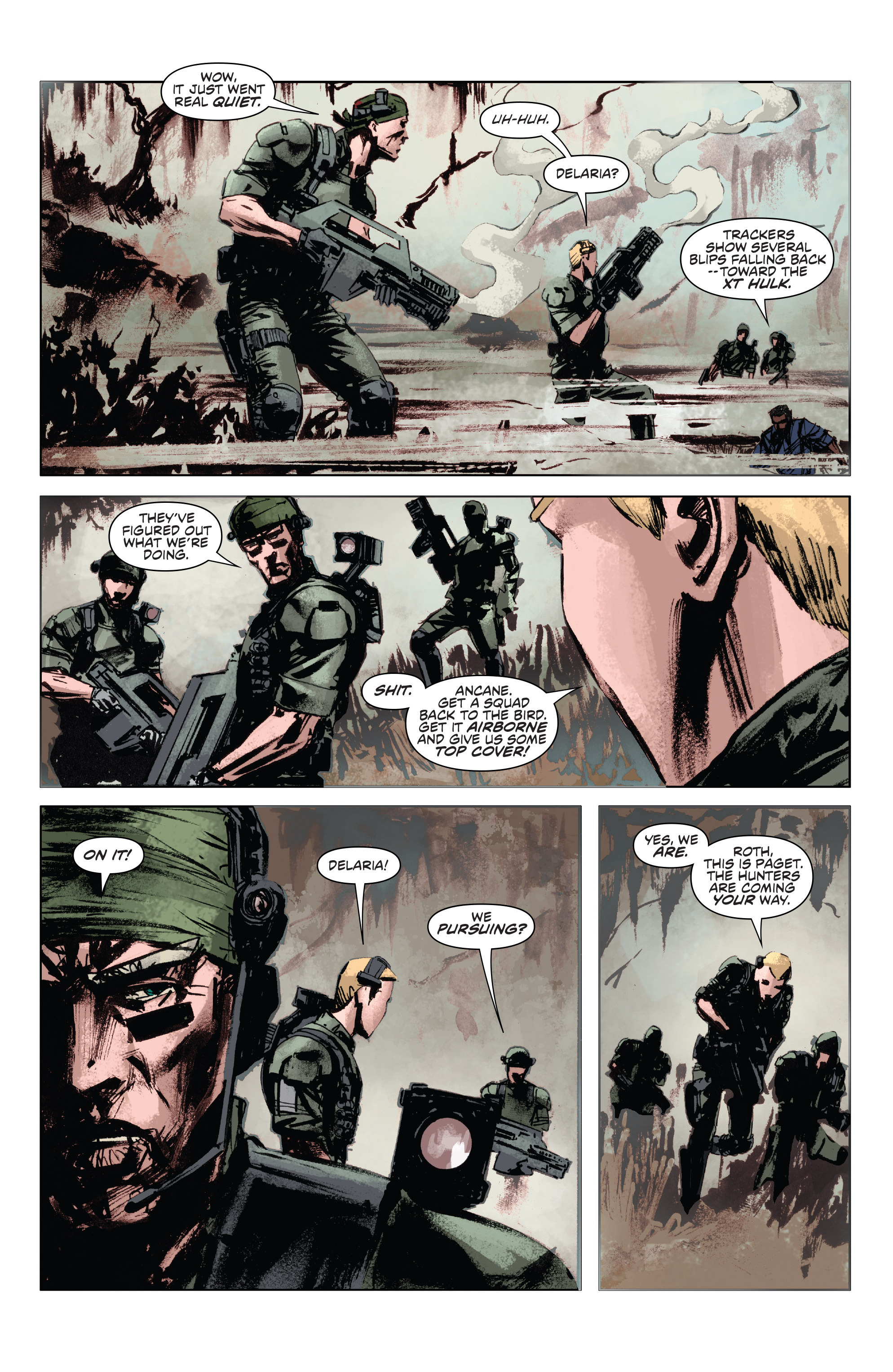 Read online Predator: Life And Death comic - Issue #4