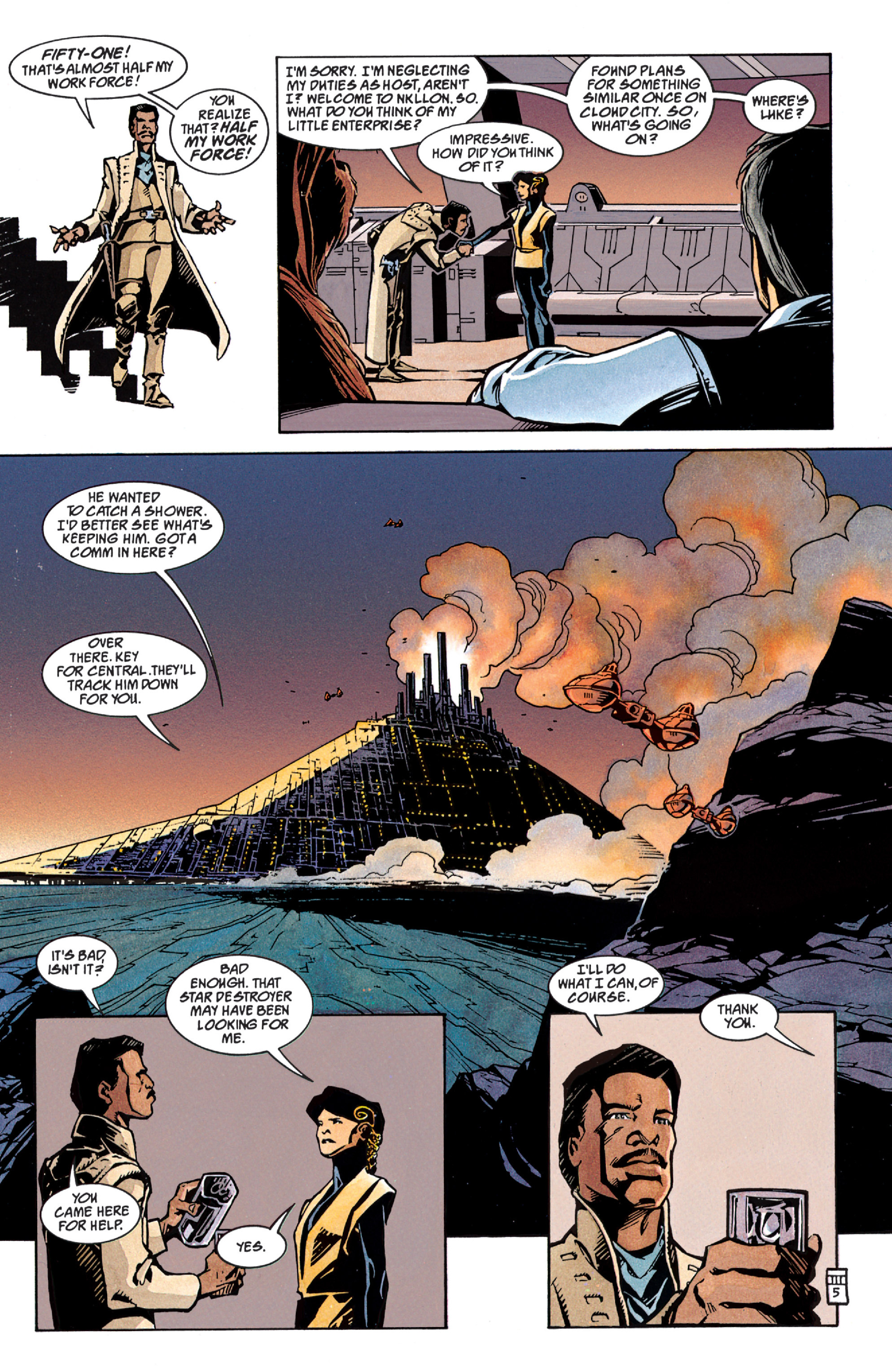 Read online Star Wars: The Thrawn Trilogy comic - Issue # Full (Part 1)