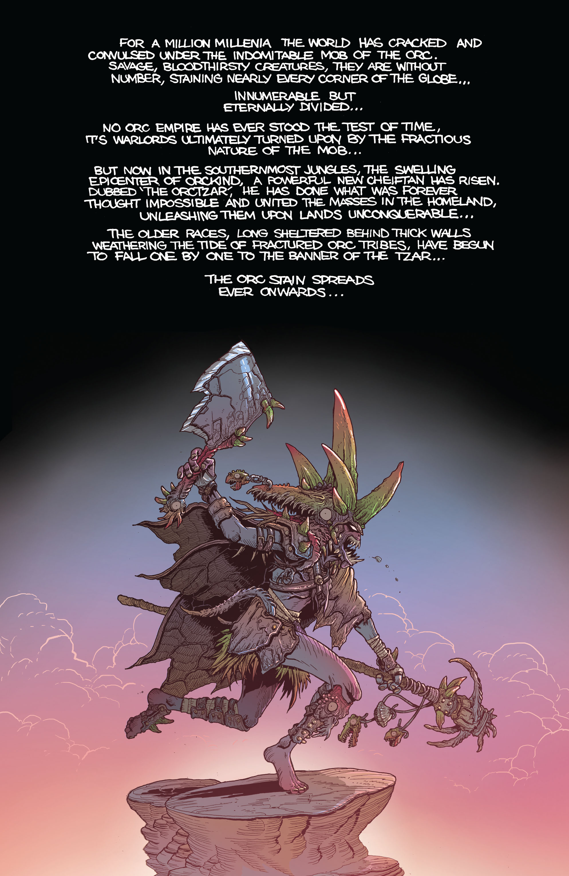 Read online Orc Stain comic - Issue #1