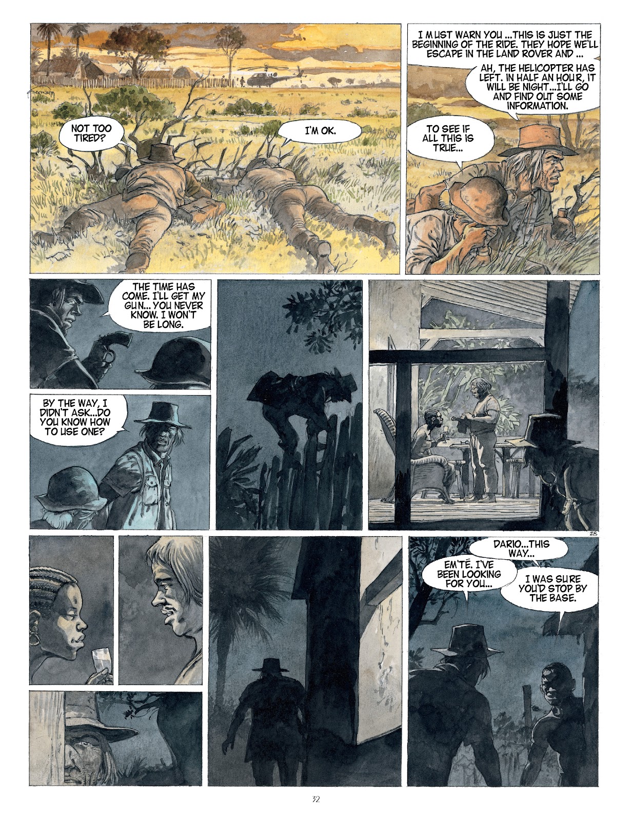 Read online Afrika comic - Issue # TPB