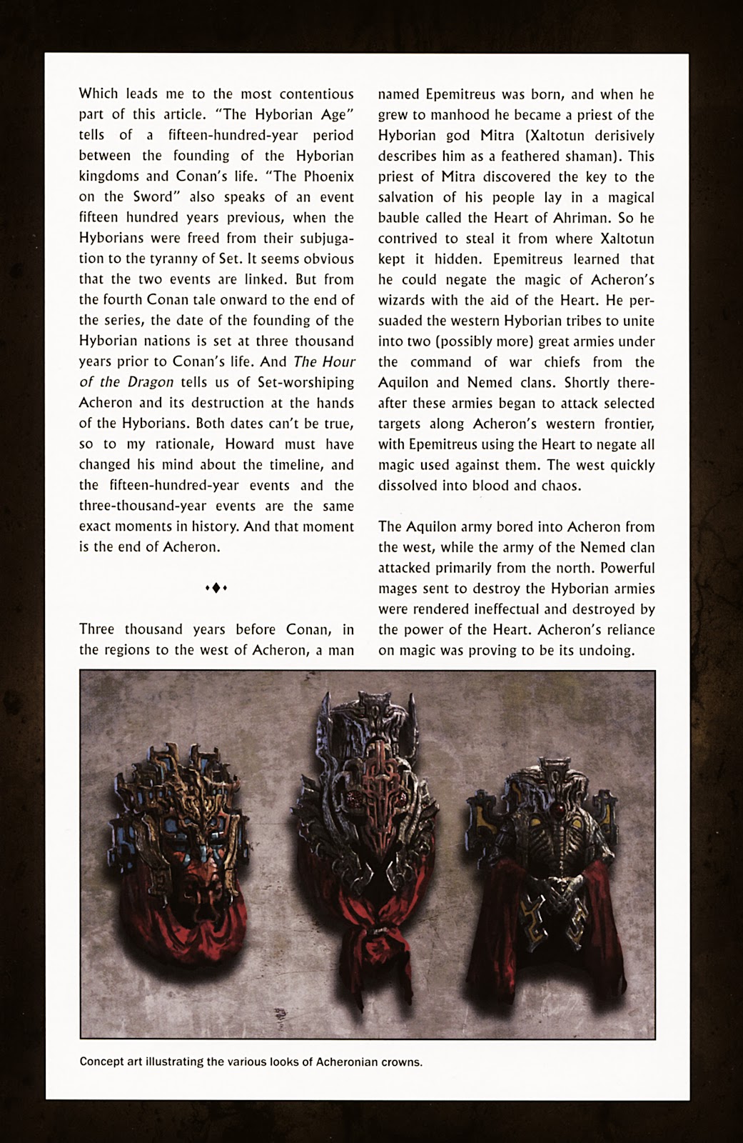 Read online Conan the Barbarian: The Mask of Acheron comic - Issue # Full