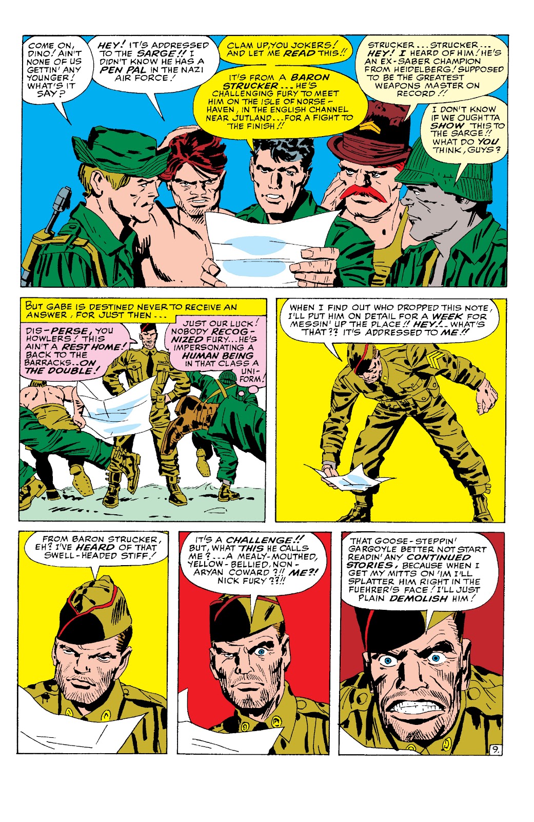 Read online Sgt. Fury Epic Collection: The Howling Commandos comic ...