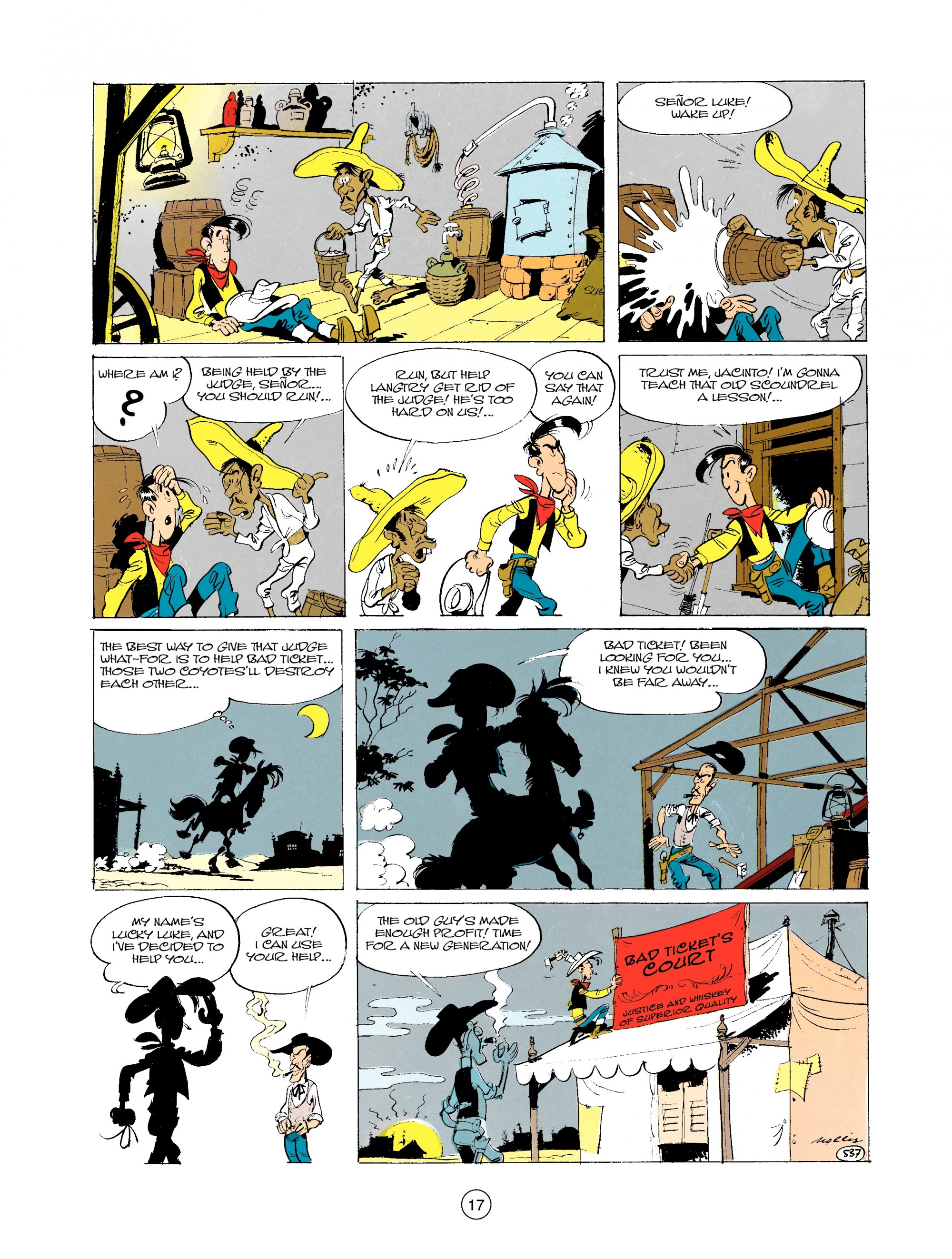 Read online A Lucky Luke Adventure comic - Issue #24