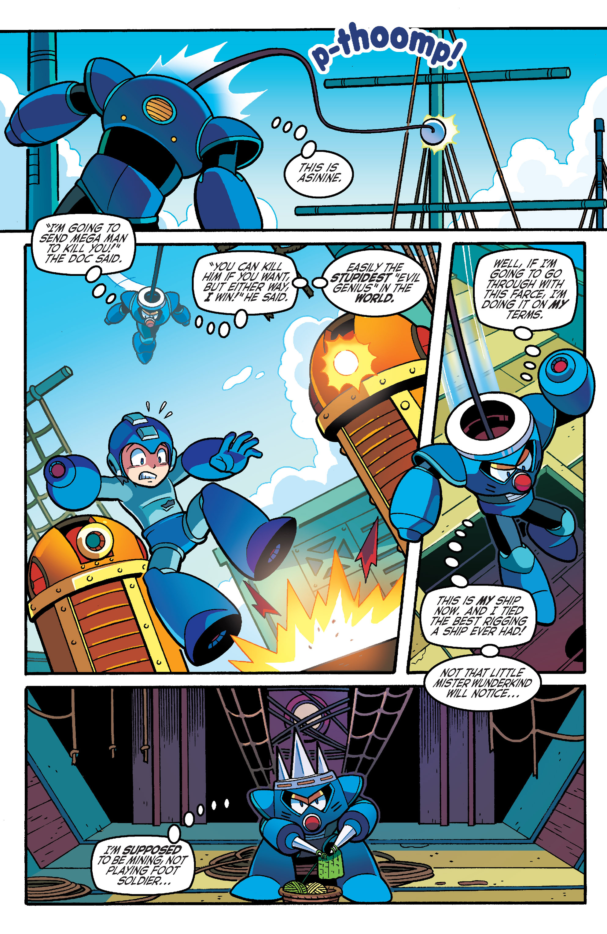 Read online Mega Man comic - Issue #43