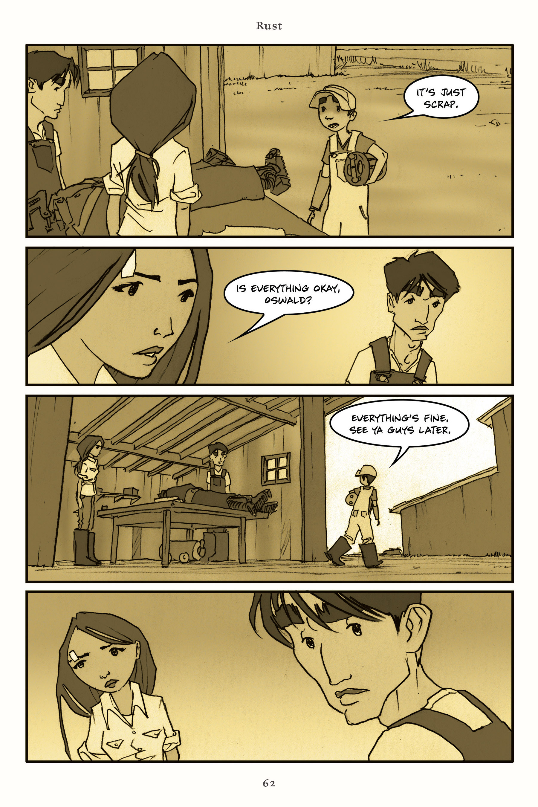 Read online Rust comic - Issue # TPB 2