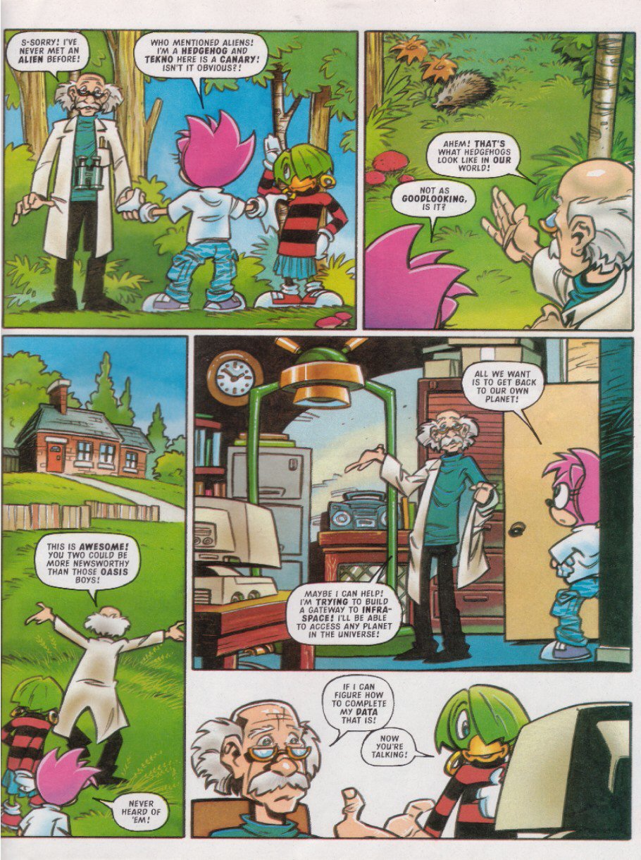 Read online Sonic the Comic comic - Issue #114