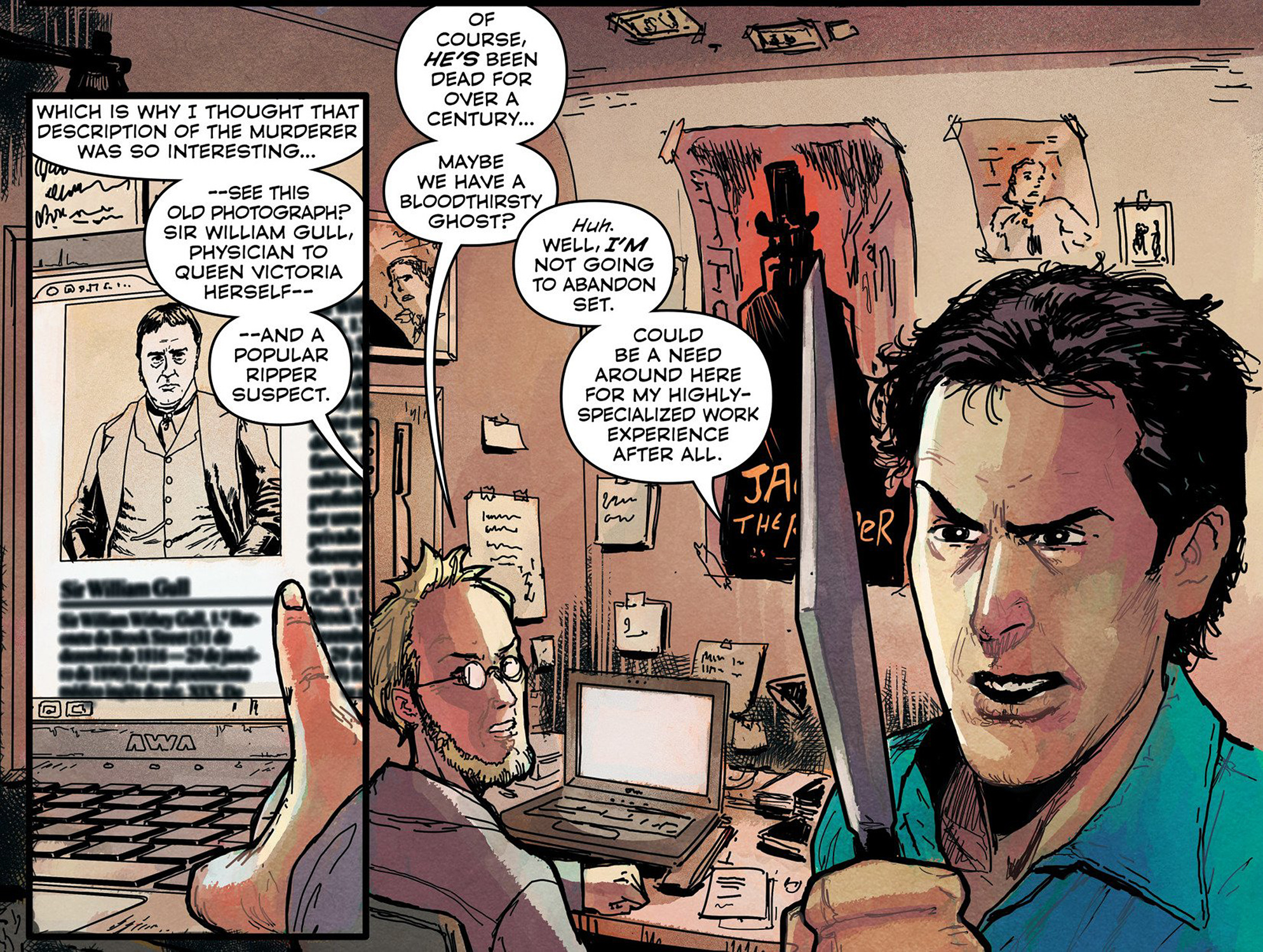 Read online Evil Dead 2: Revenge of Jack the Ripper comic - Issue #1