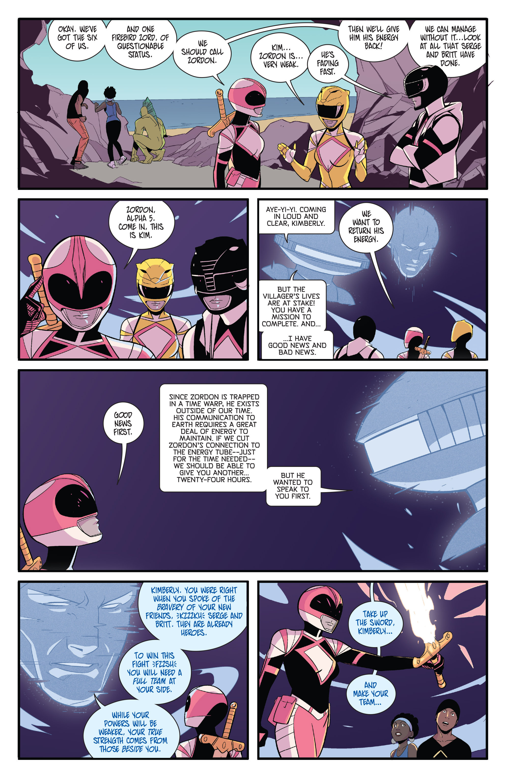 Read online Mighty Morphin Power Rangers: Pink comic - Issue #4