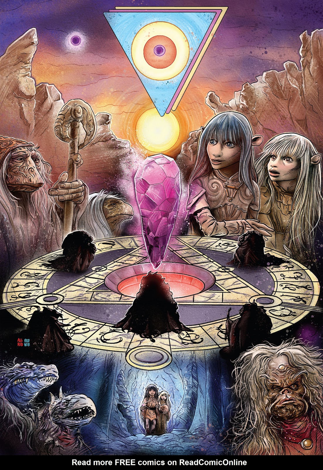 Read online Jim Henson's The Dark Crystal Artist Tribute comic - Issue ...