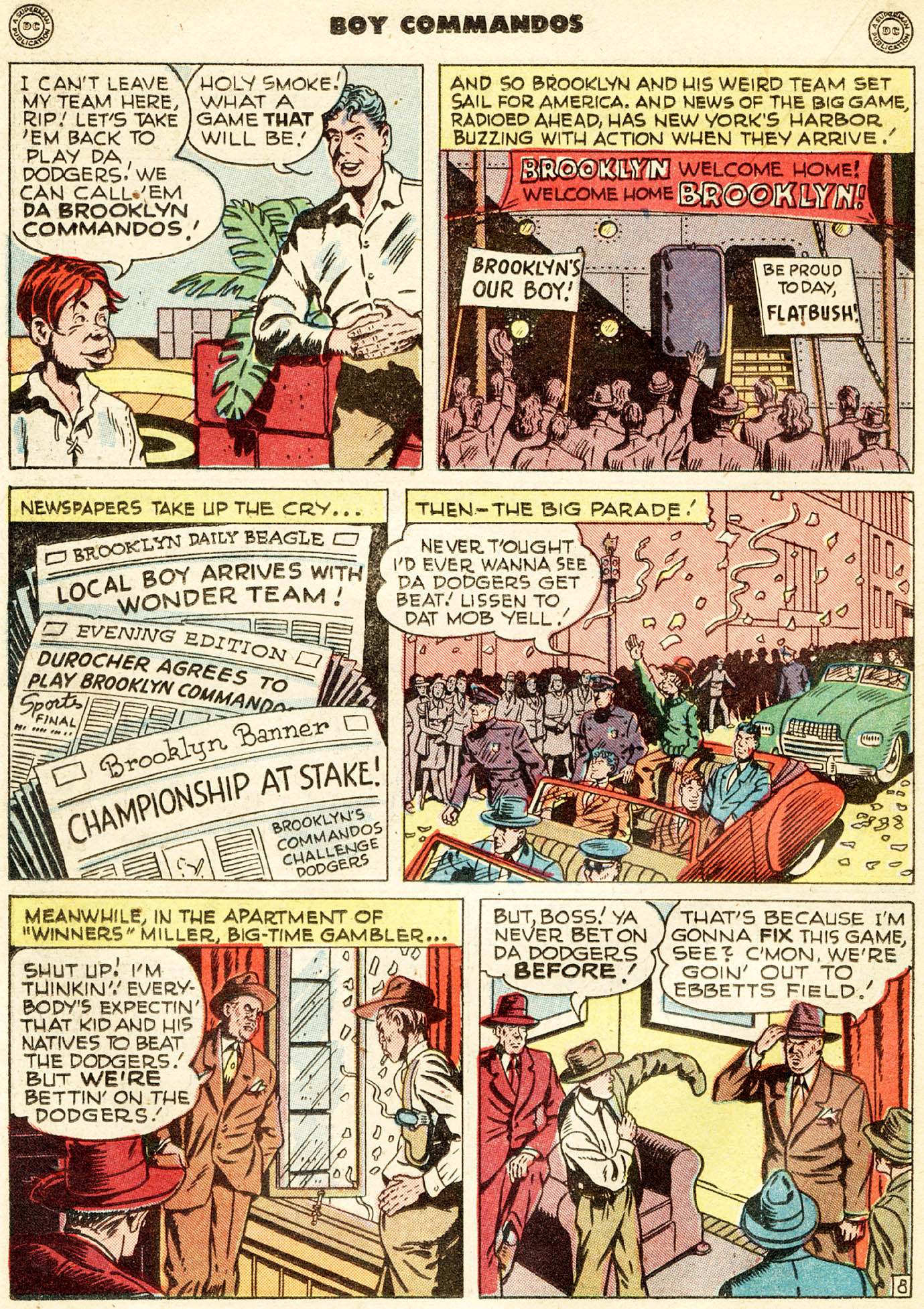 Read online Boy Commandos comic - Issue #20