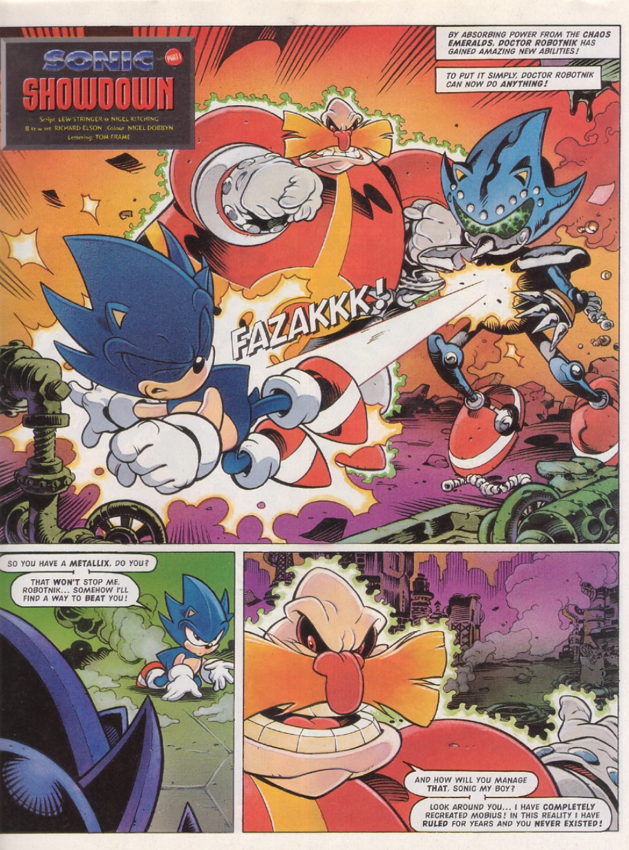 Read online Sonic the Comic comic - Issue #130