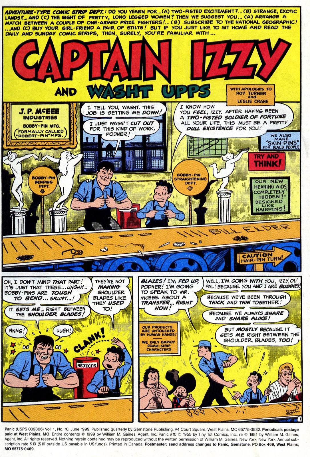 Read online Panic comic - Issue #10