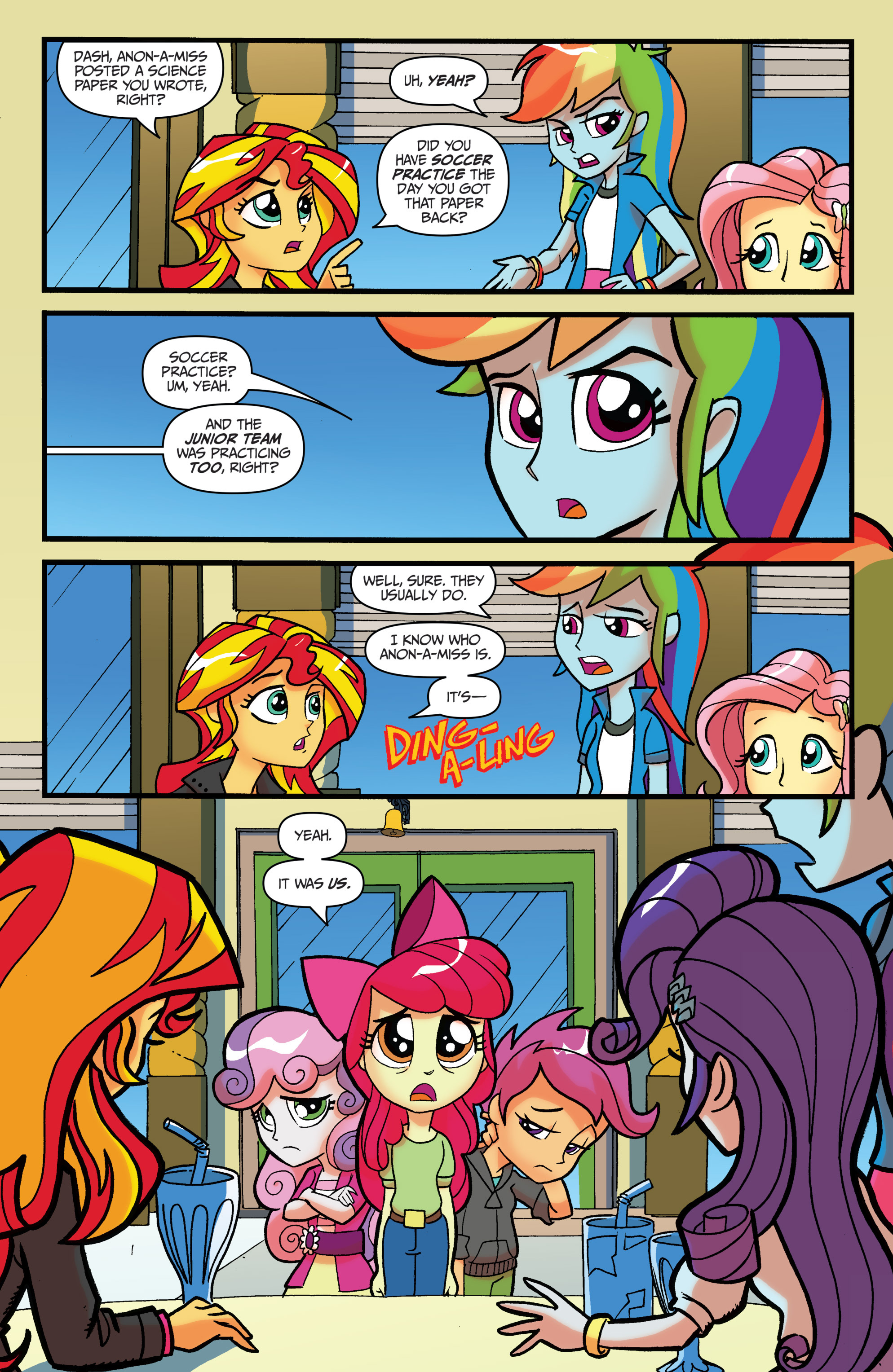 Read online My Little Pony: Equestria Girls Holiday Special 2014 comic ...