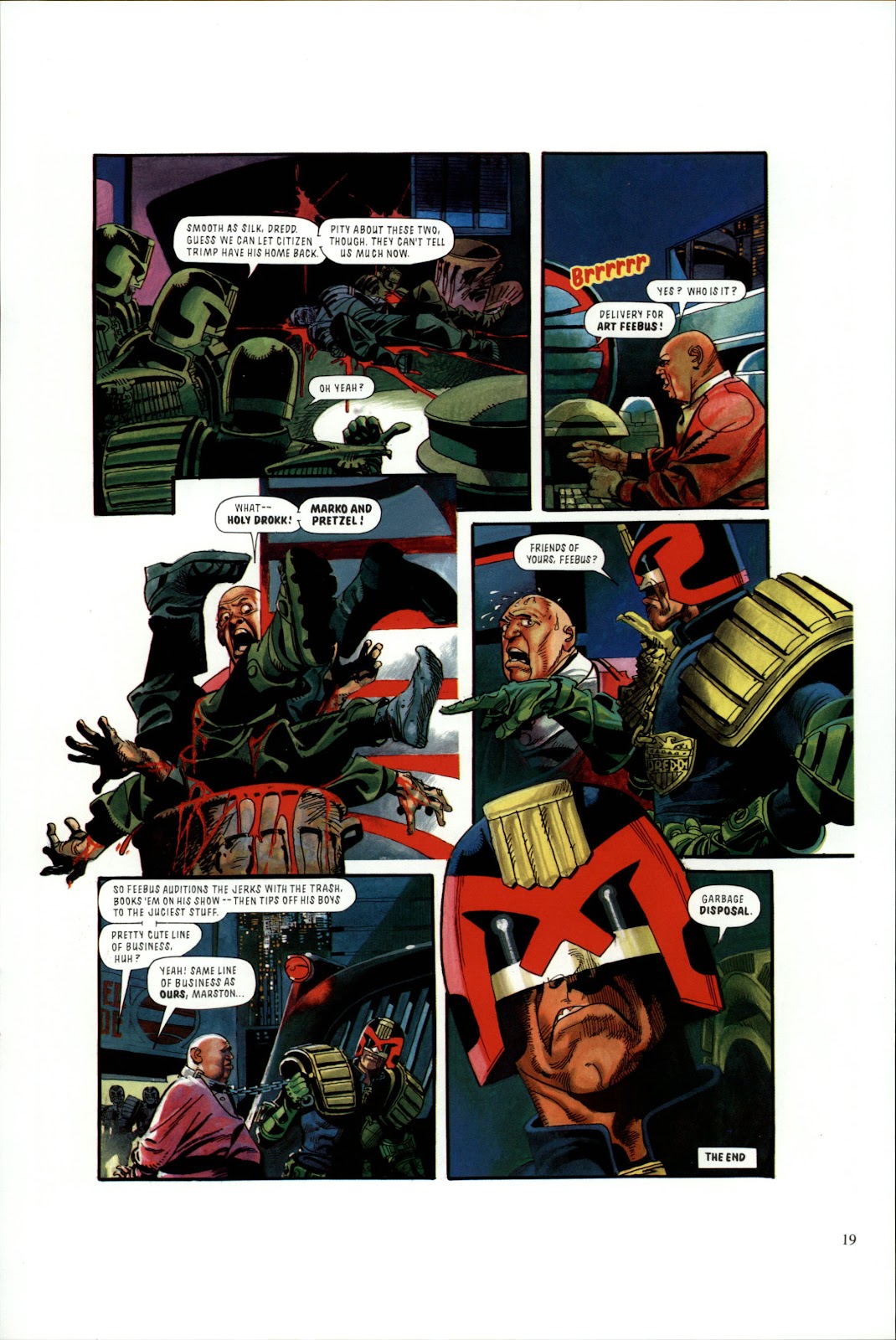 Read online Dredd Rules! comic - Issue #12