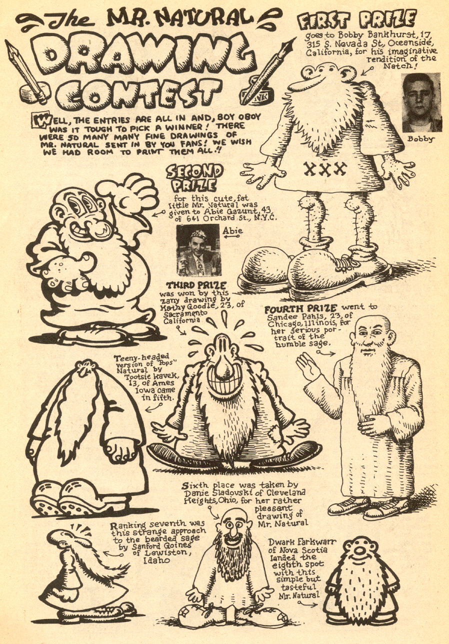 Read online Mr. Natural comic - Issue #1