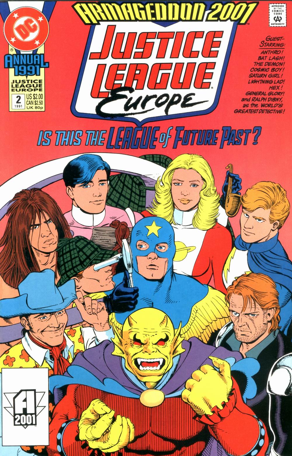 Read online Justice League Europe comic - Issue # _Annual 2