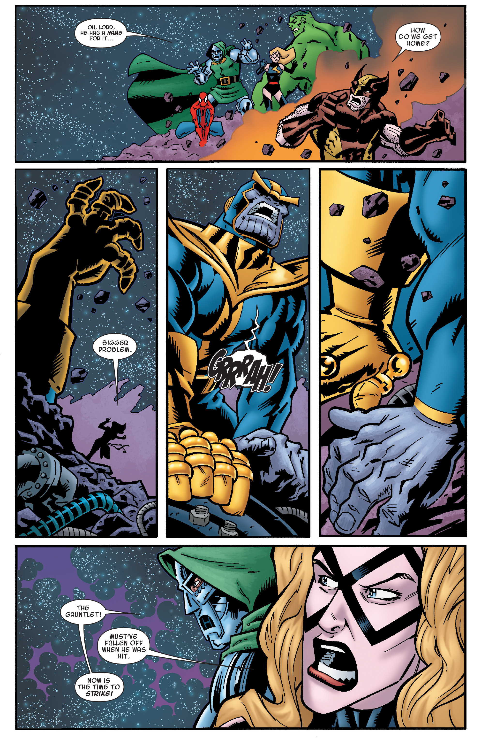 Read online Avengers & the Infinity Gauntlet comic - Issue #4