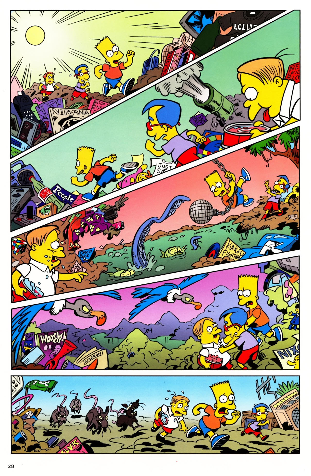 Read online The Simpsons Summer Shindig comic - Issue #2
