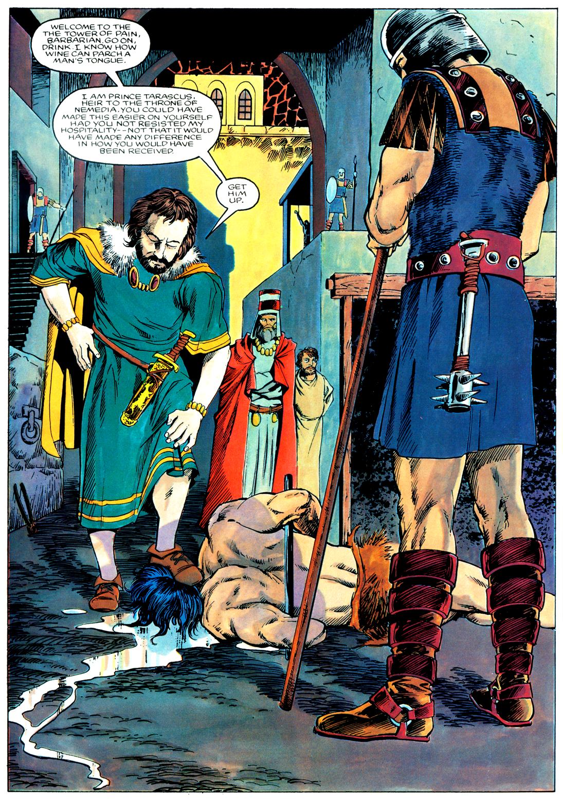 Read online Marvel Graphic Novel comic - Issue #19 - Conan - The Witch ...