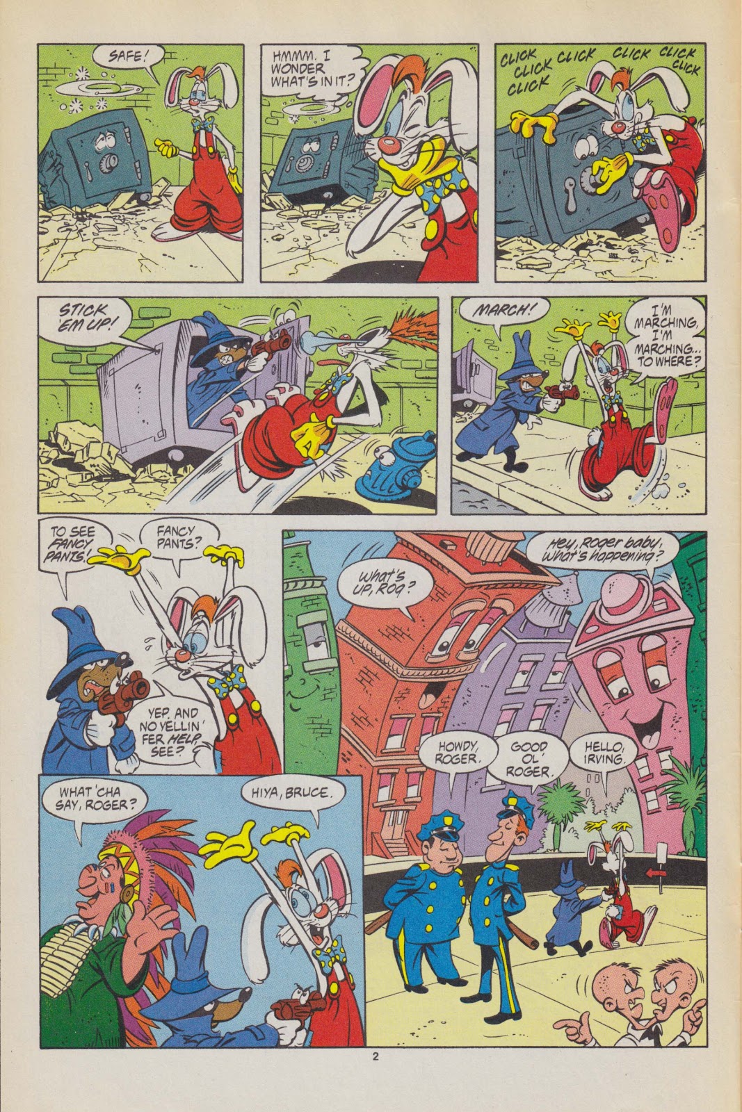 Read online Roger Rabbit's Toontown comic - Issue #1