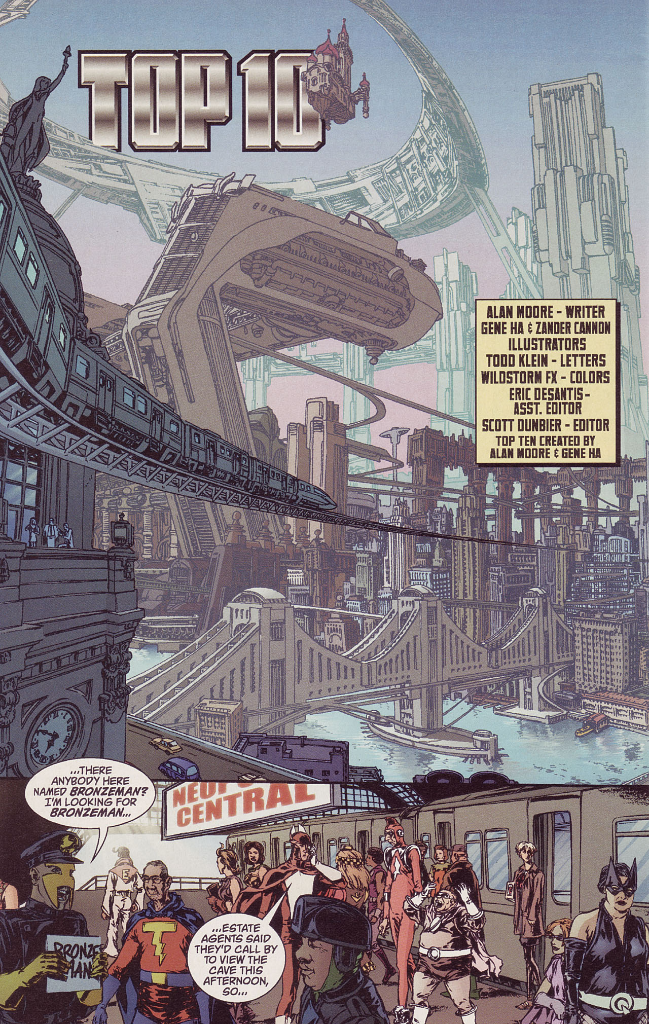 Read online Top 10 comic - Issue #1