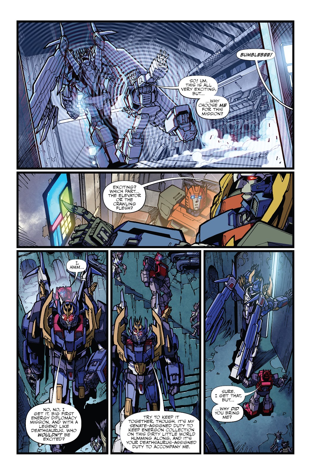 Read online Transformers: Galaxies comic - Issue #5