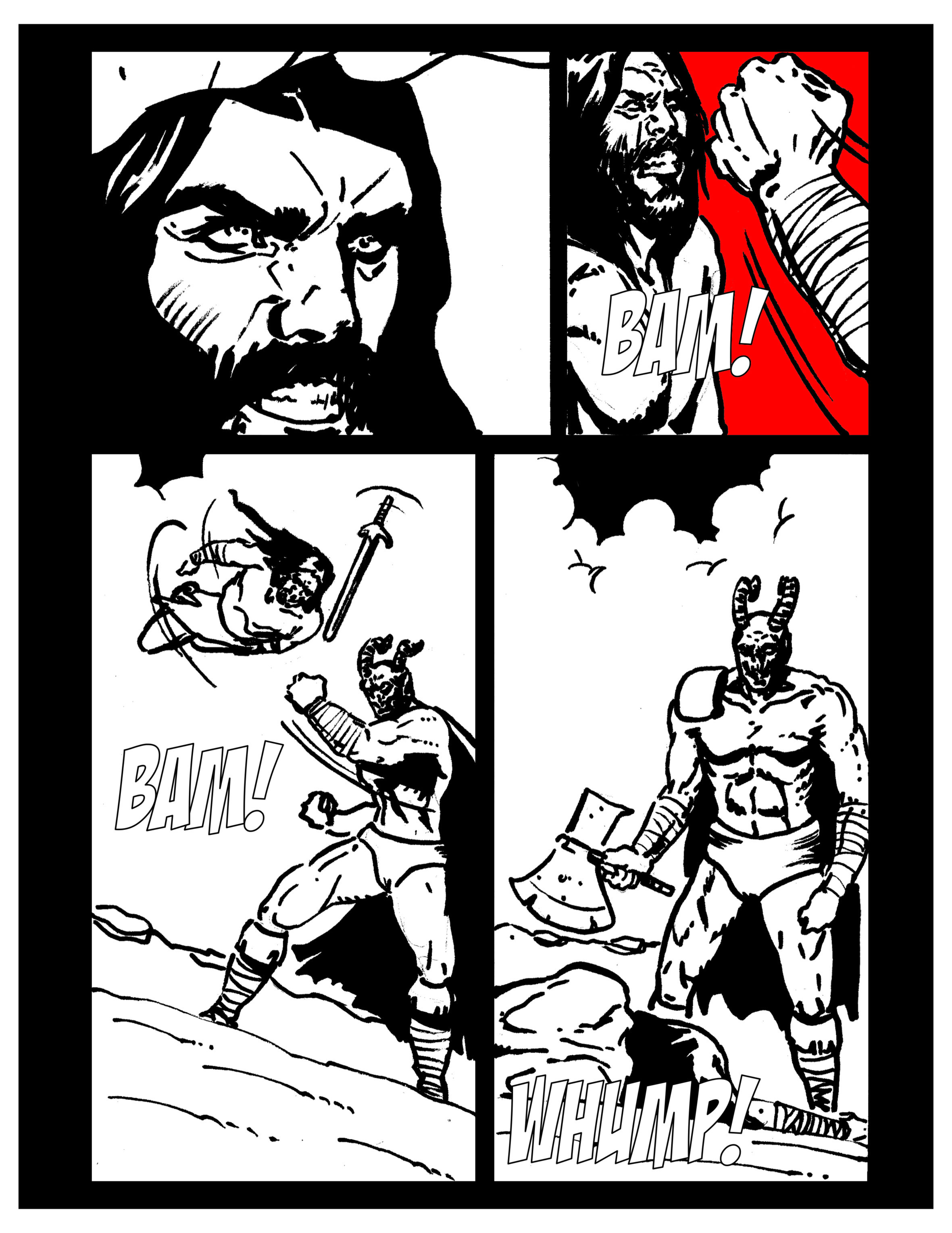 Read online Jesus Christ Demon Slayer comic - Issue #2