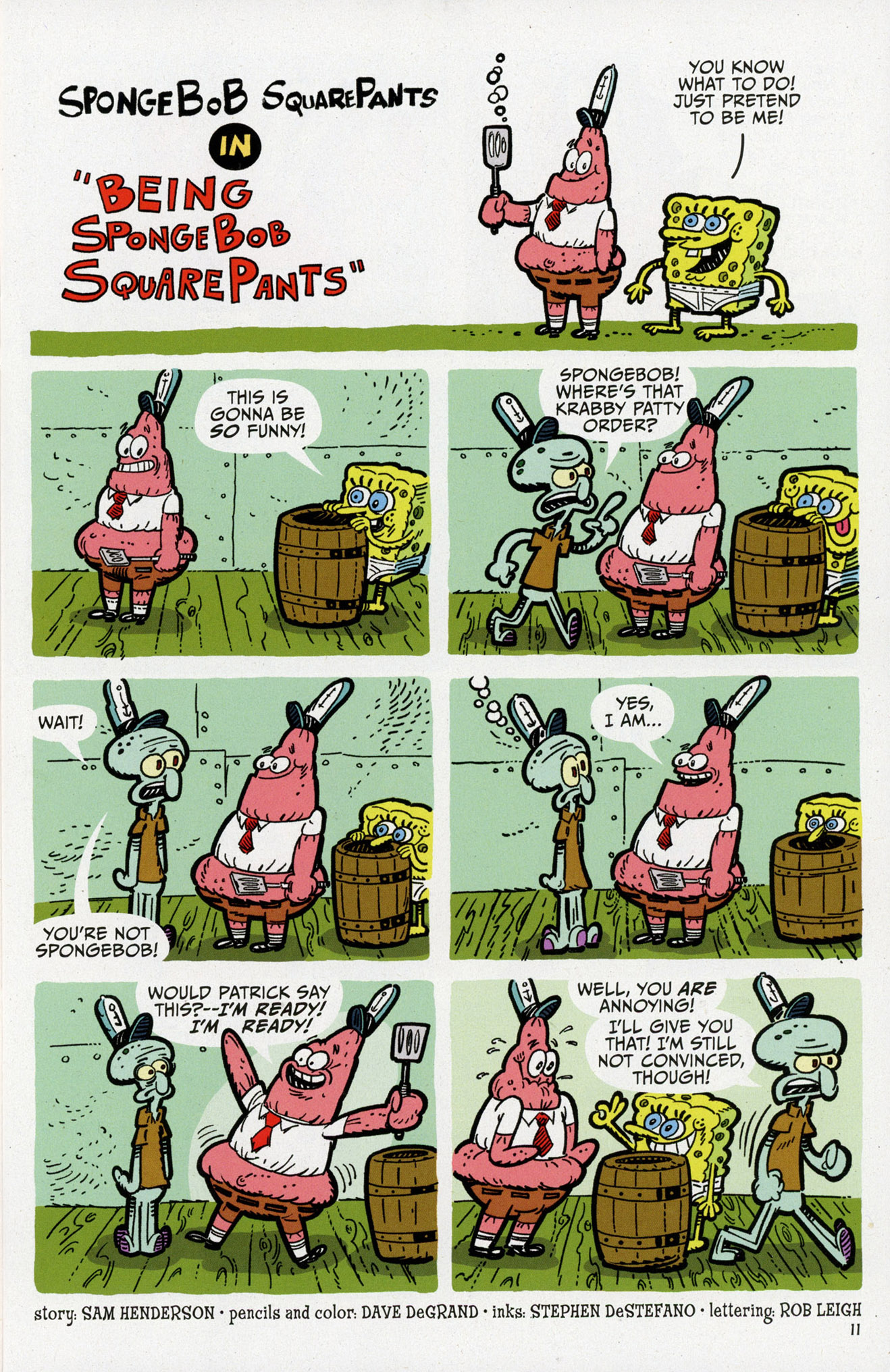 Read online SpongeBob Comics comic - Issue #50