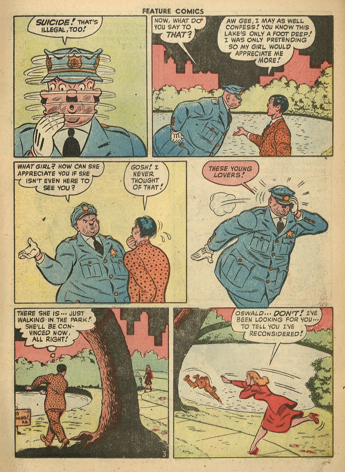 Read online Feature Comics comic - Issue #134