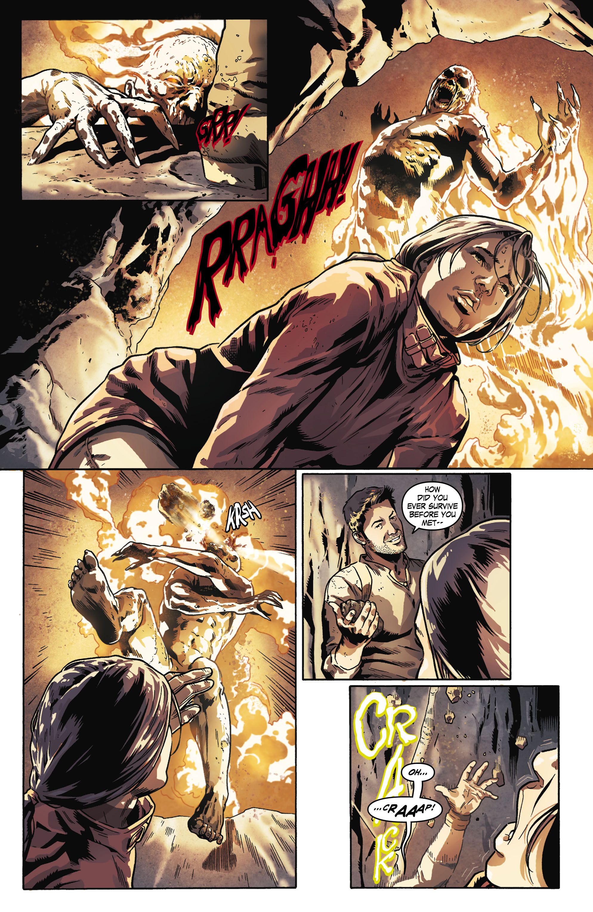 Read online Uncharted comic - Issue #6