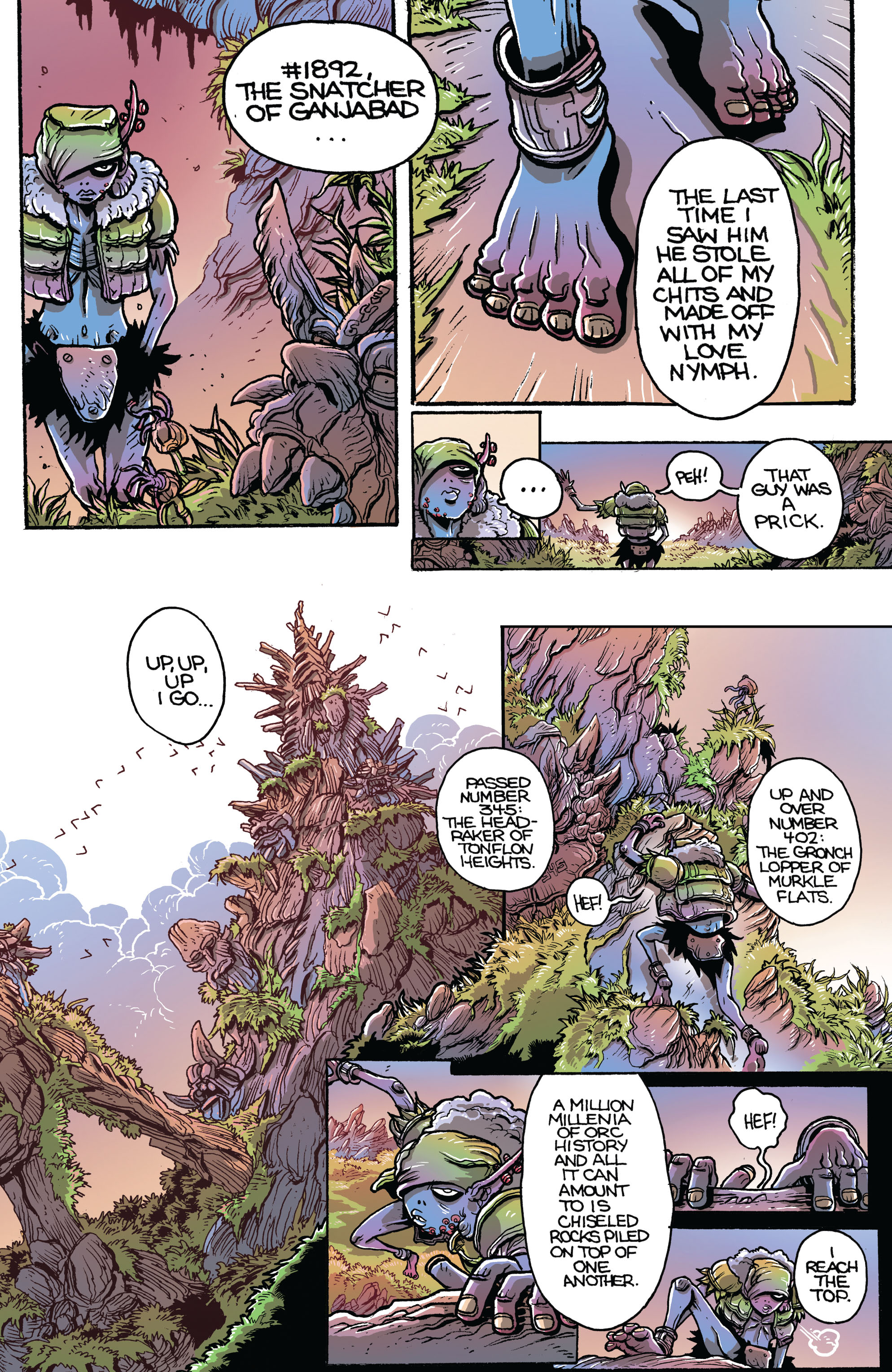 Read online Orc Stain comic - Issue #1