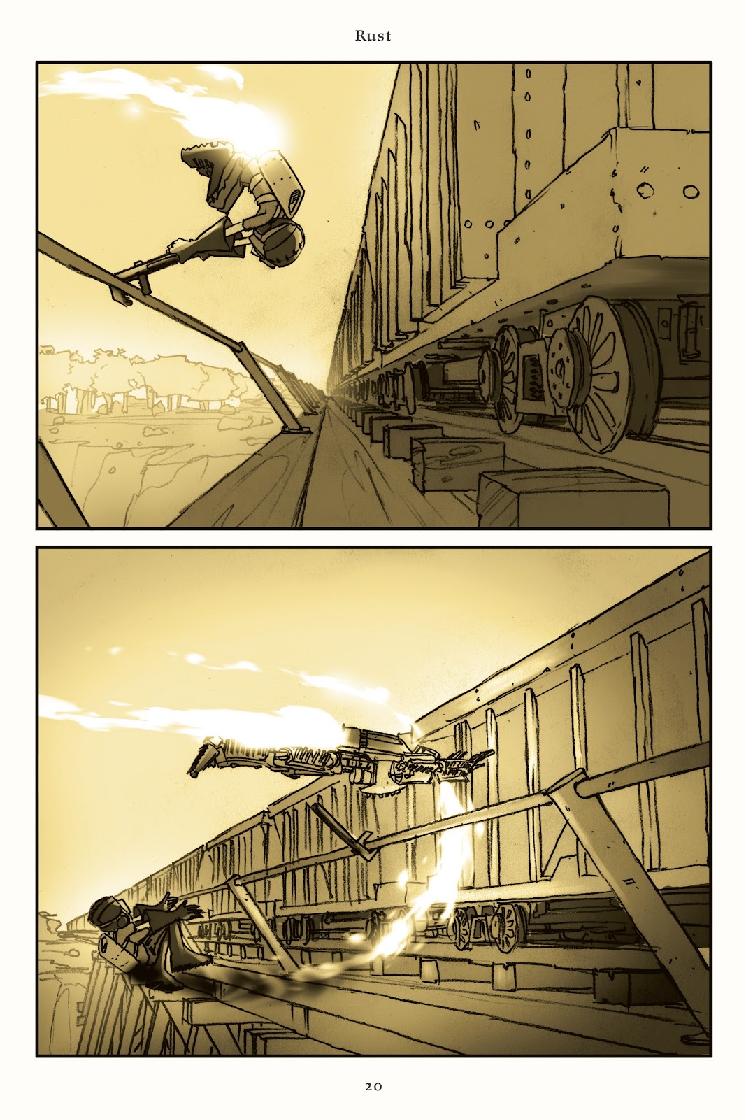 Read online Rust comic - Issue # TPB 3 (Part 1)