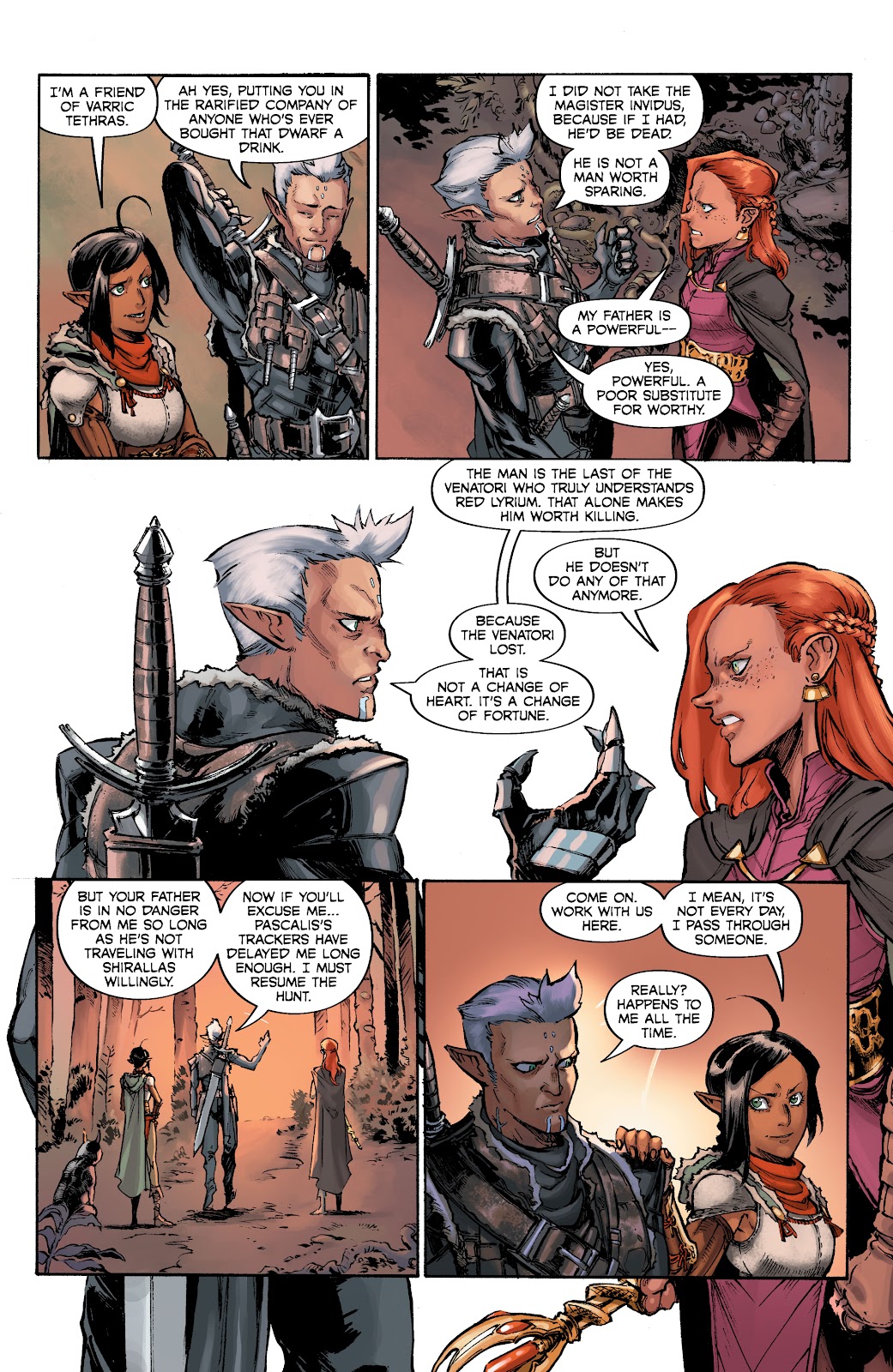 Read online Dragon Age: Blue Wraith comic - Issue #2